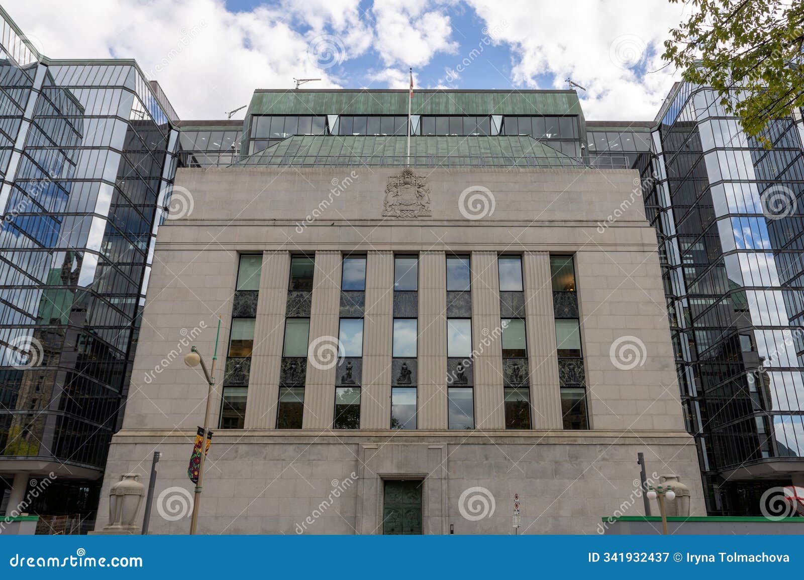 Ottawa, Canada - October 1, 2024: the Bank of Canada Building in ...