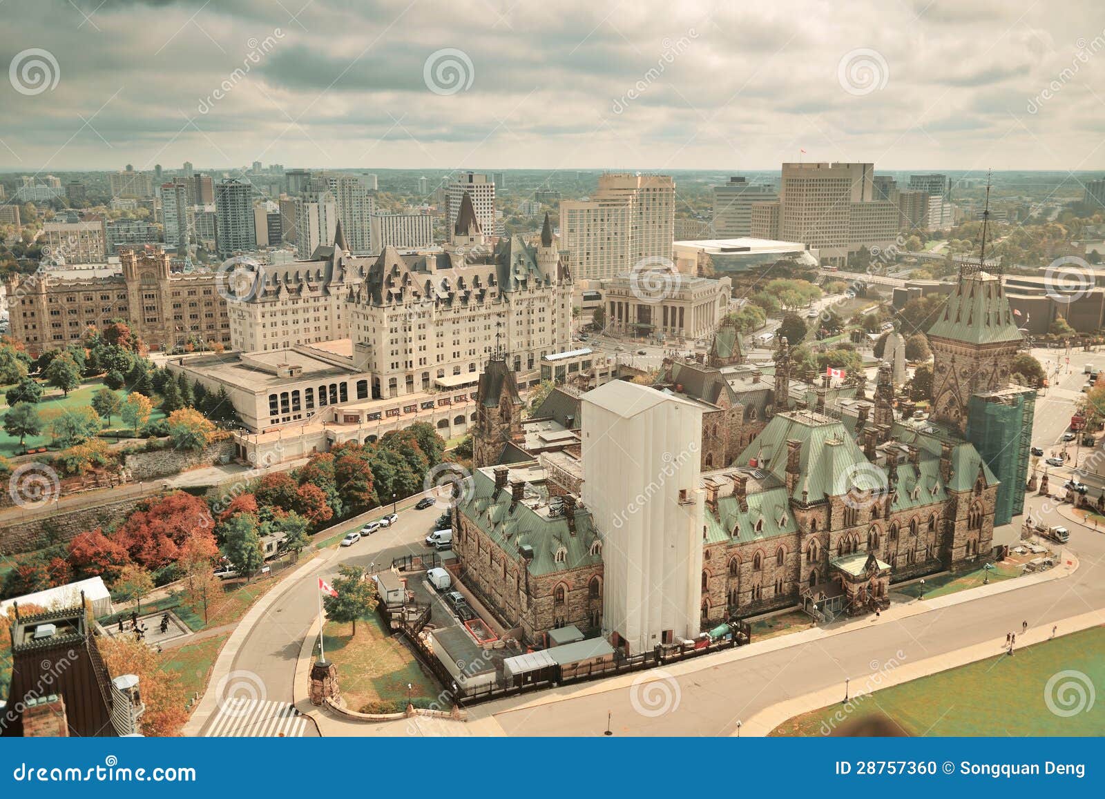 Ottawa city skyline stock photo. Image of historic, urban - 28757360
