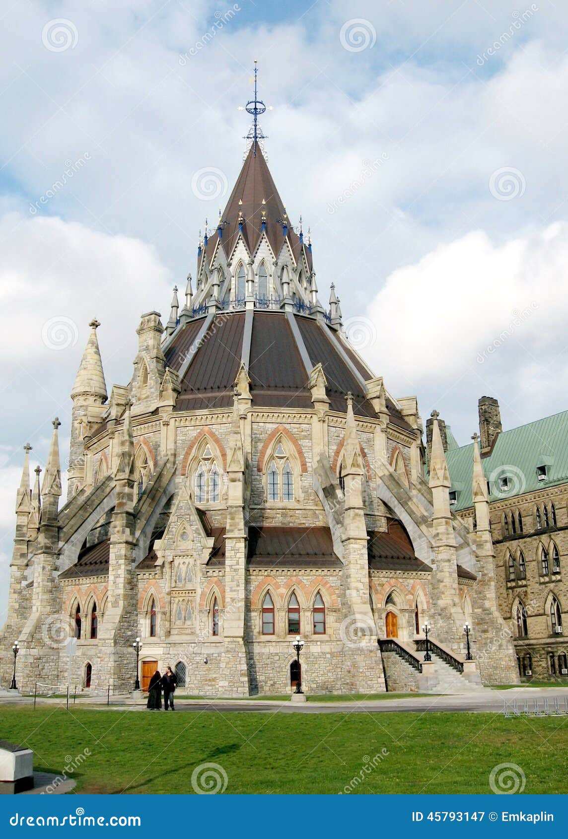 Ottawa Parliament the Library 2008 Editorial Photography - Image of ...