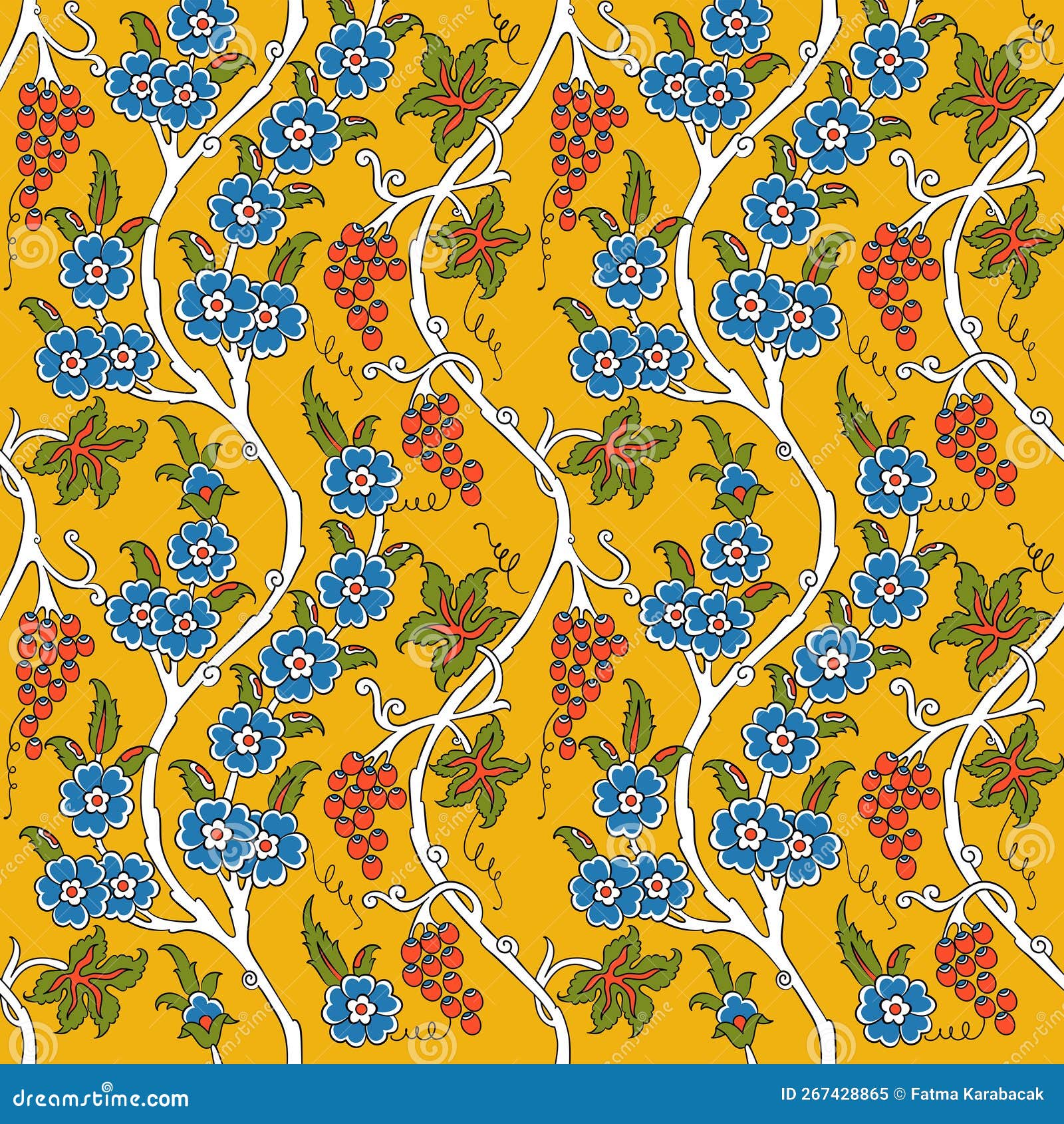 Ottoman Ancient Turkish Patterns Stock Vector - Illustration of ethnic ...