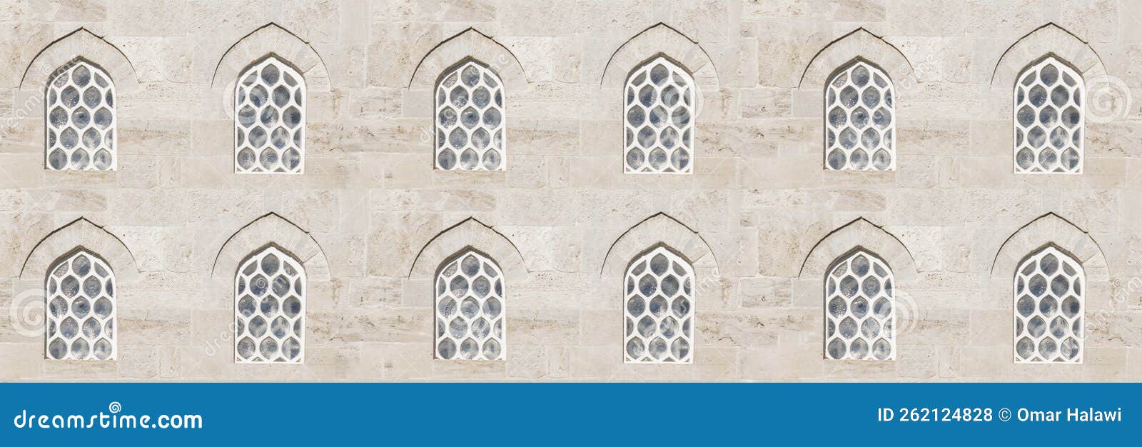 Ottoman Antique Windows in Row Stock Photo - Image of home, carving ...