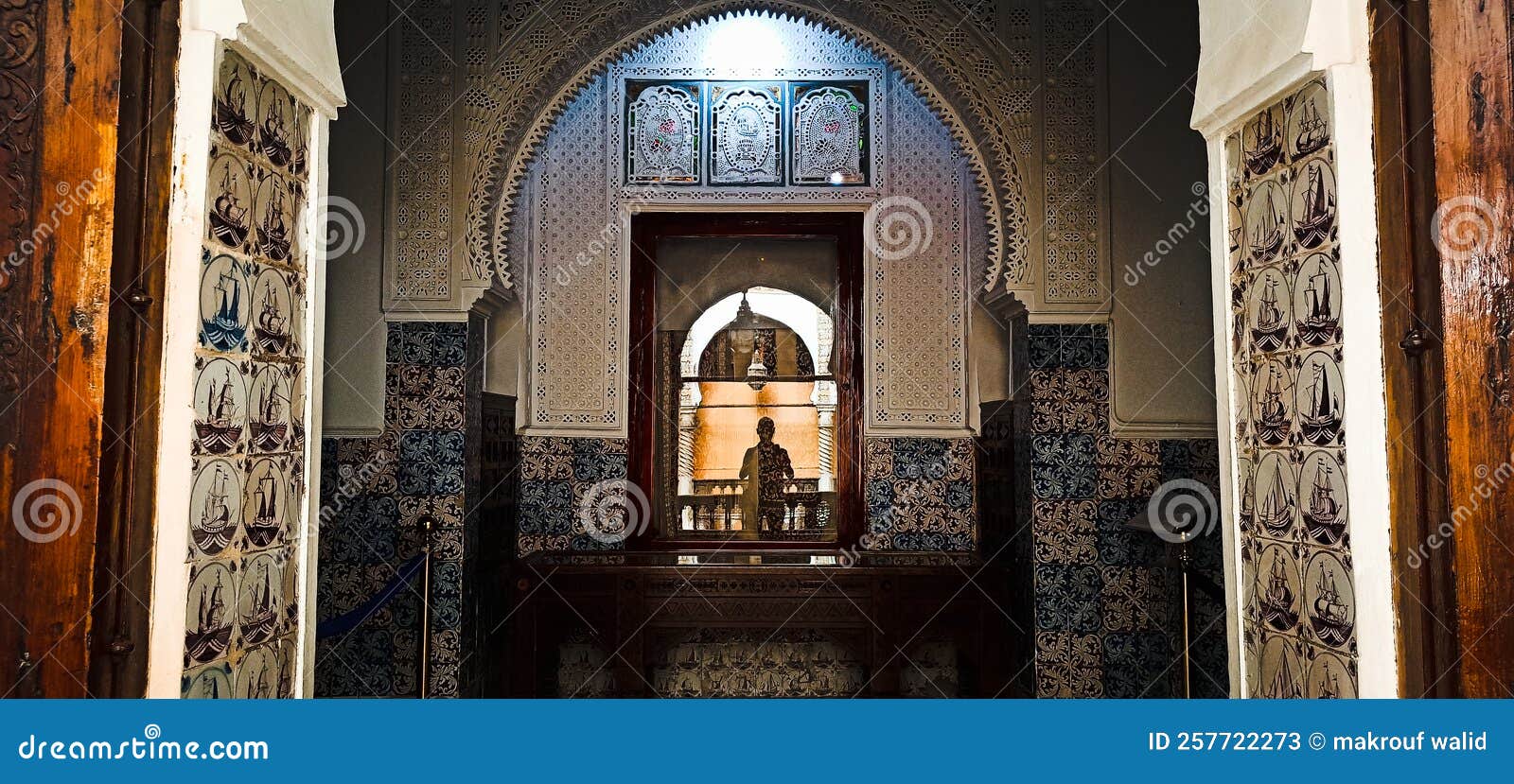 Ottoman Architecture in Algeria Stock Image - Image of window, building ...