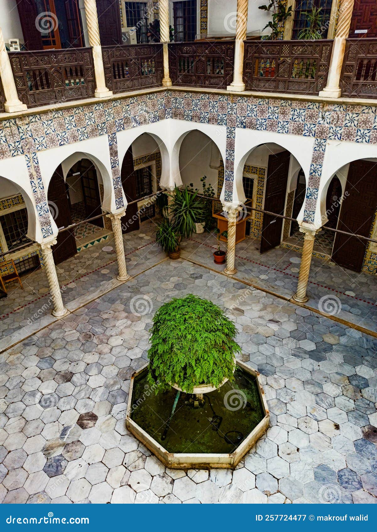 Ottoman Architecture in Algeria Stock Image - Image of islamic, estate ...