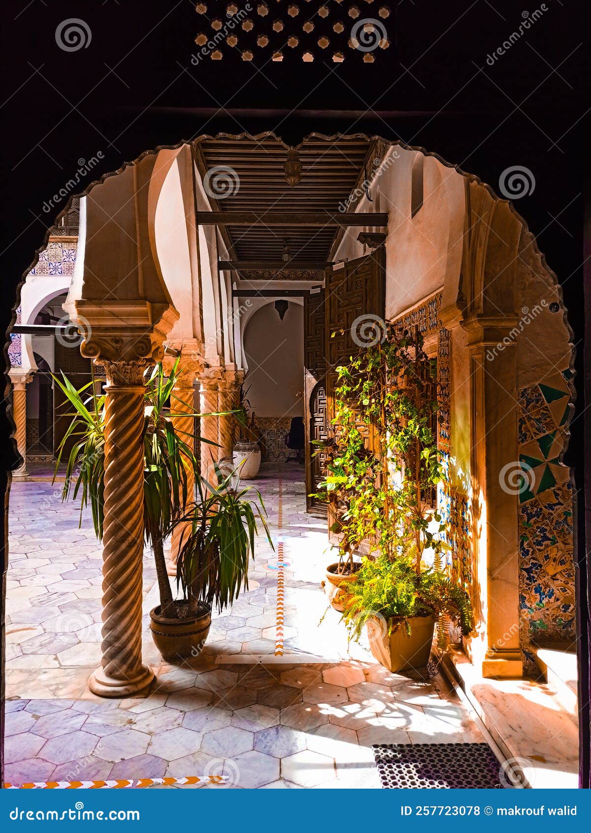 Ottoman Architecture in Algeria Stock Photo - Image of casbah, altar ...