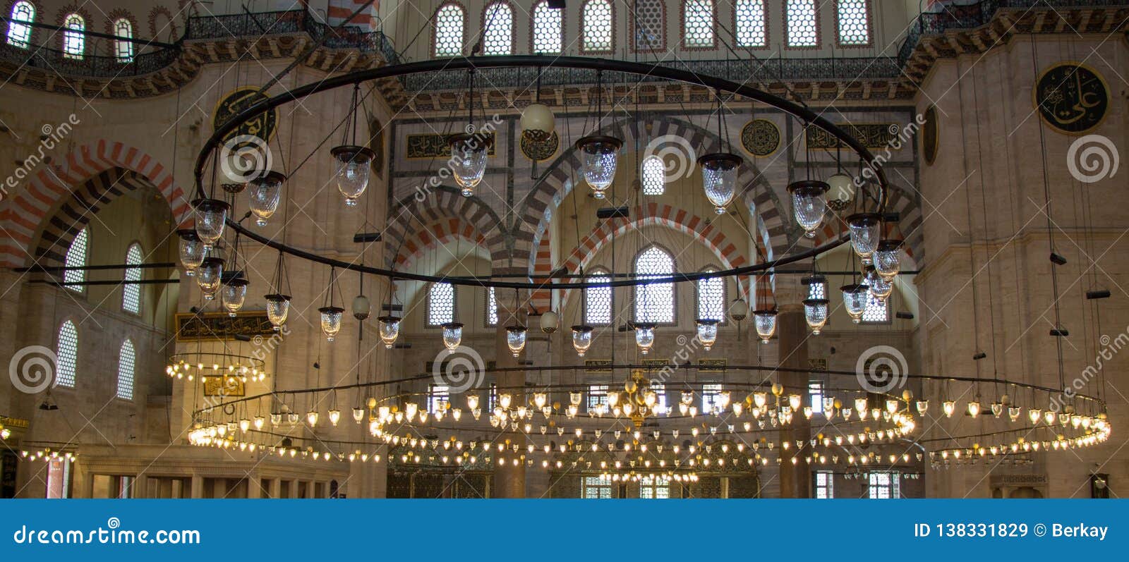 Ottoman Style Ceiling Lamps for Decoration Stock Image - Image of lamps ...