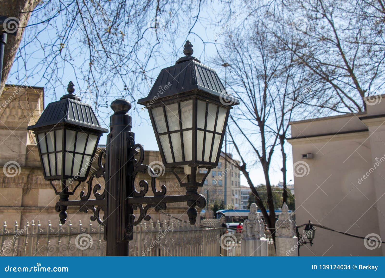 Ottoman Style Ceiling Lamps for Decoration Stock Photo - Image of ...