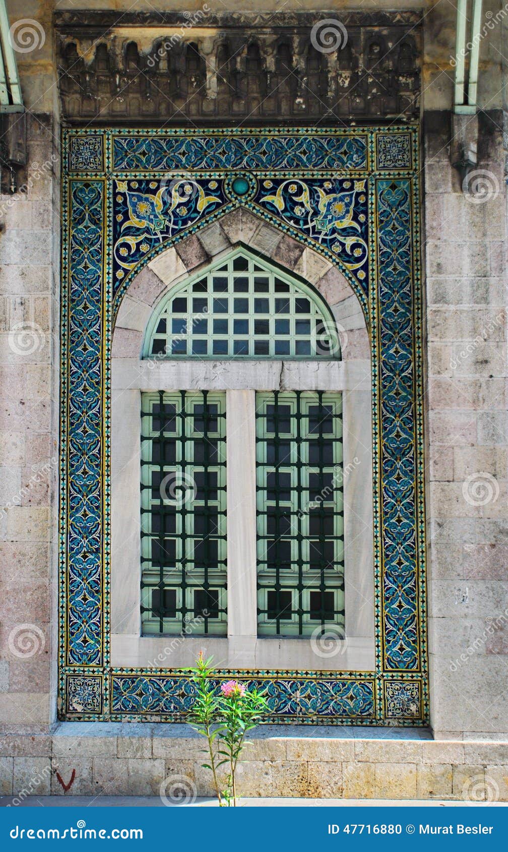 Ottoman style window stock photo. Image of ancient, architecture - 47716880
