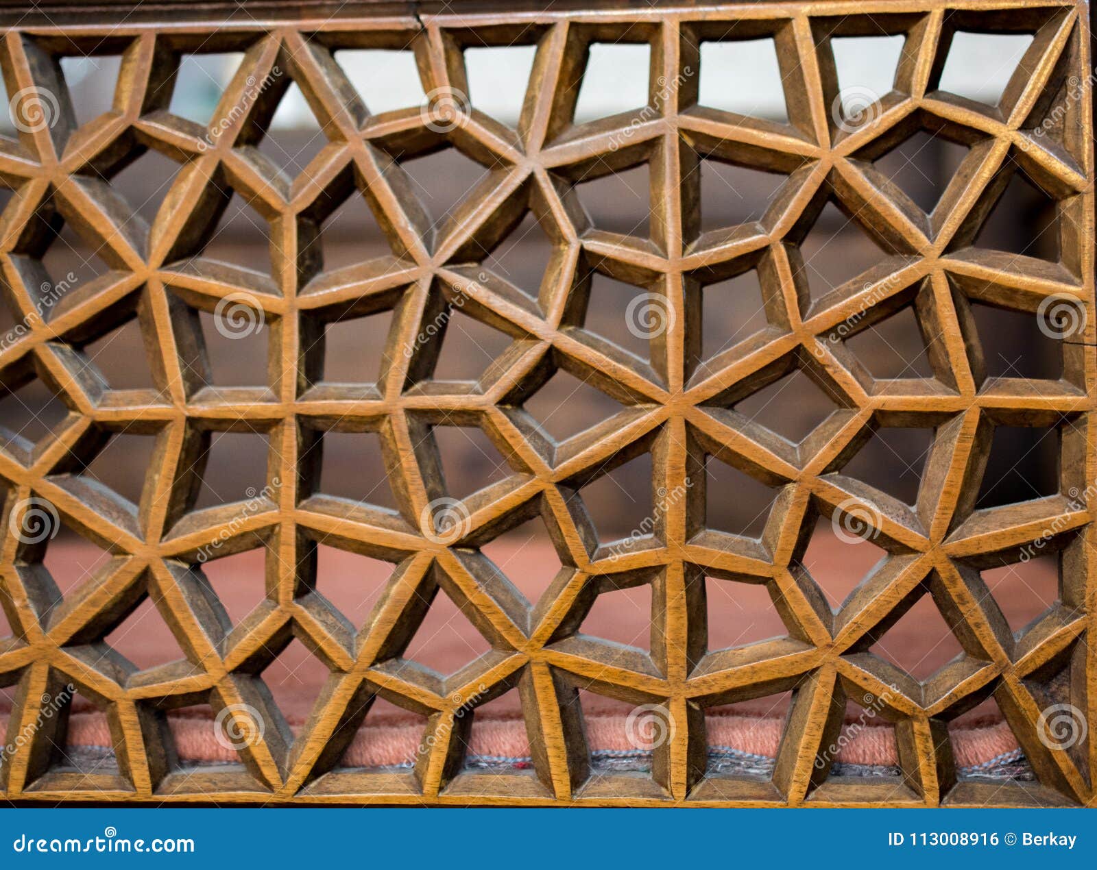 Ottoman Turkish Art with Geometric Patterns Stock Photo - Image of ...