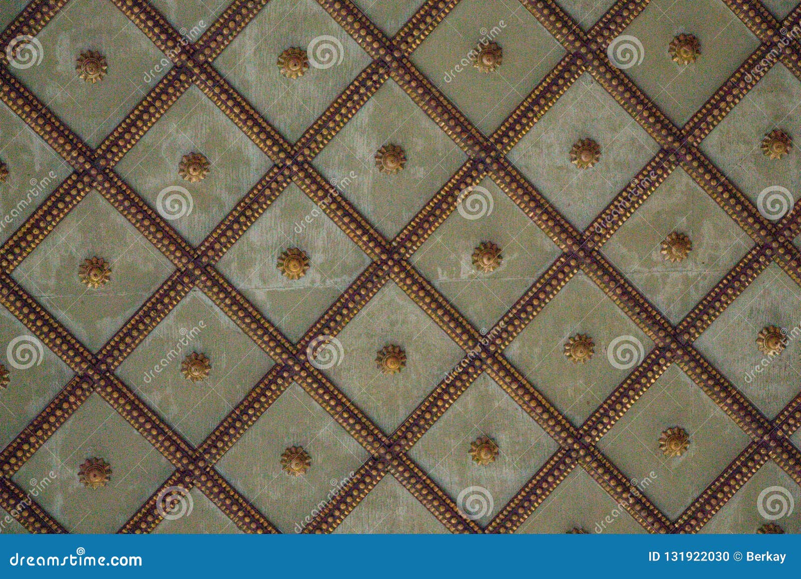 Ottoman Turkish Art with Geometric Patterns Stock Photo - Image of ...