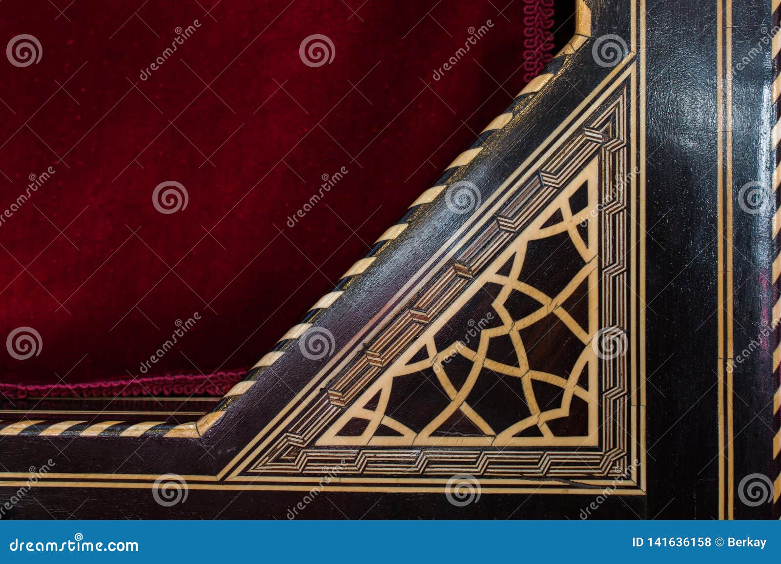 Ottoman Turkish Art with Geometric Patterns Stock Photo - Image of ...