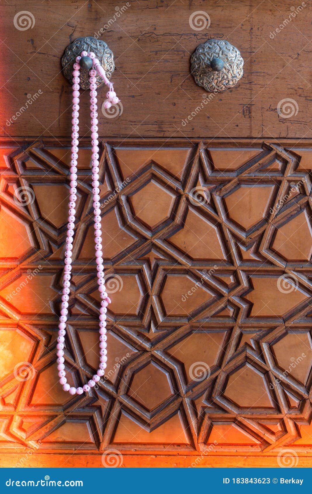 Ottoman Turkish Art with Geometric Patterns Stock Image - Image of ...
