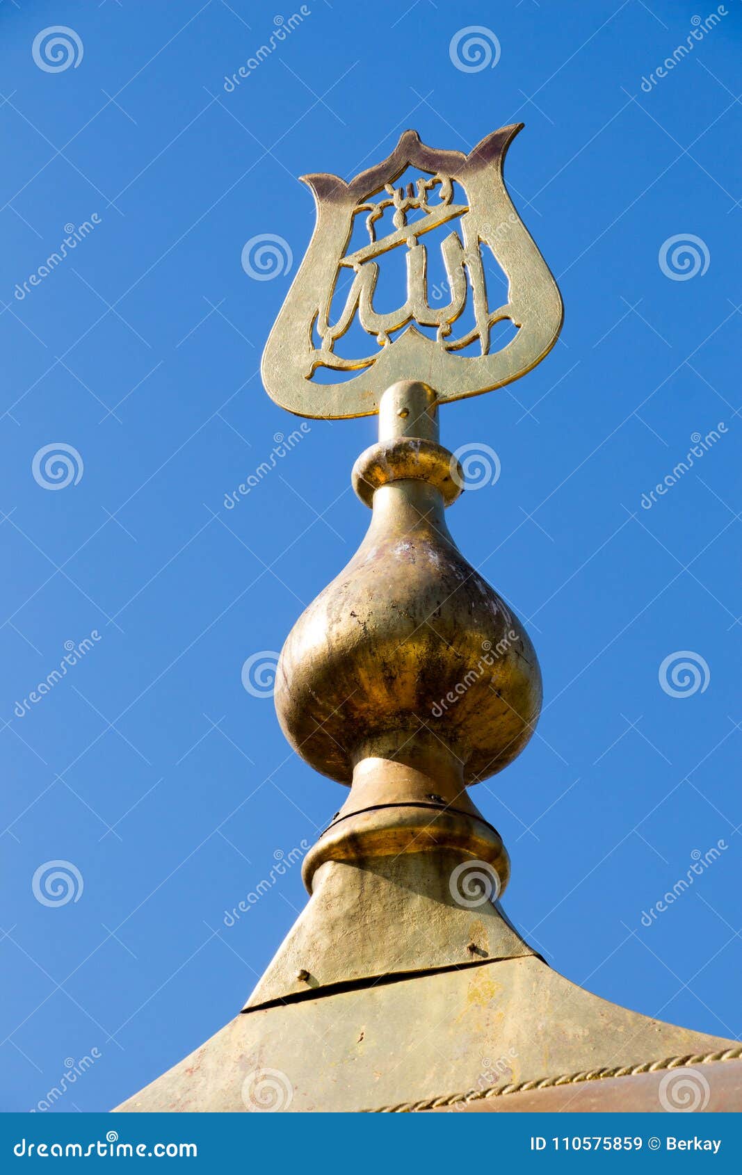 Ottoman Turkish Art Icon in View Stock Image - Image of empire, eastern ...