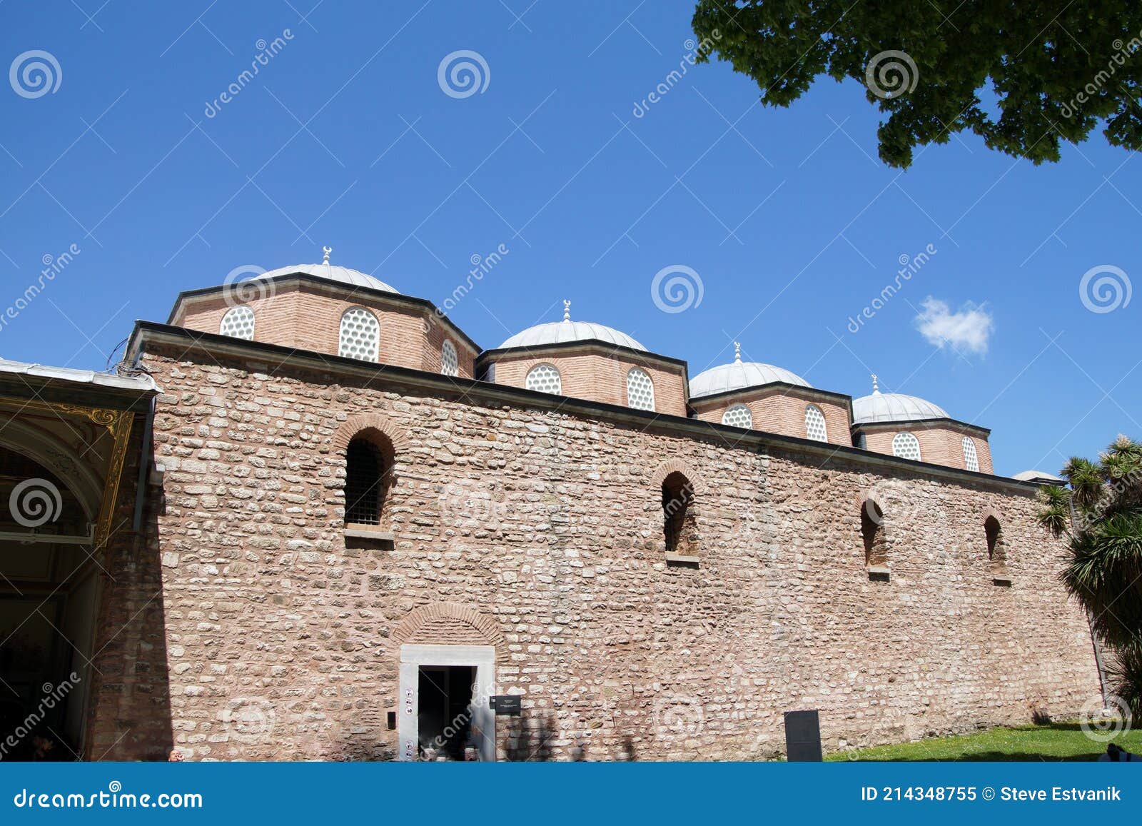 Ottoman Walls of the Topkapi Palace Stock Image - Image of architecture ...