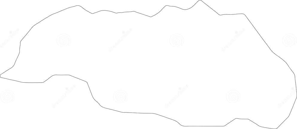 Otuke Uganda outline map stock vector. Illustration of travel - 317466396