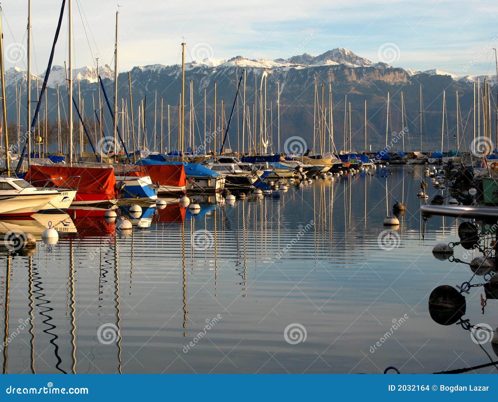 Ouchy 1, Lausanne, Switzerland Stock Photo - Image of aligned, mountain ...