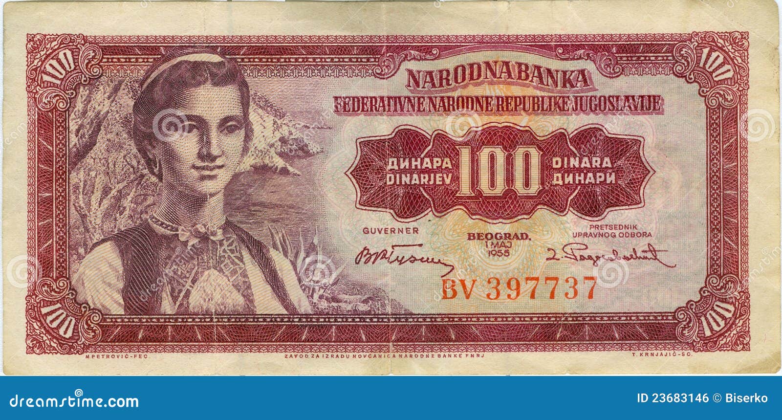 Oud bankbiljet stock foto. Image of uitwisseling, lunch - 23683146