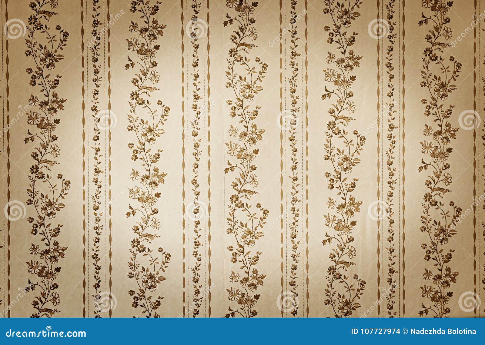 Oud beige behang stock foto. Image of strepen, herhaal - 107727974