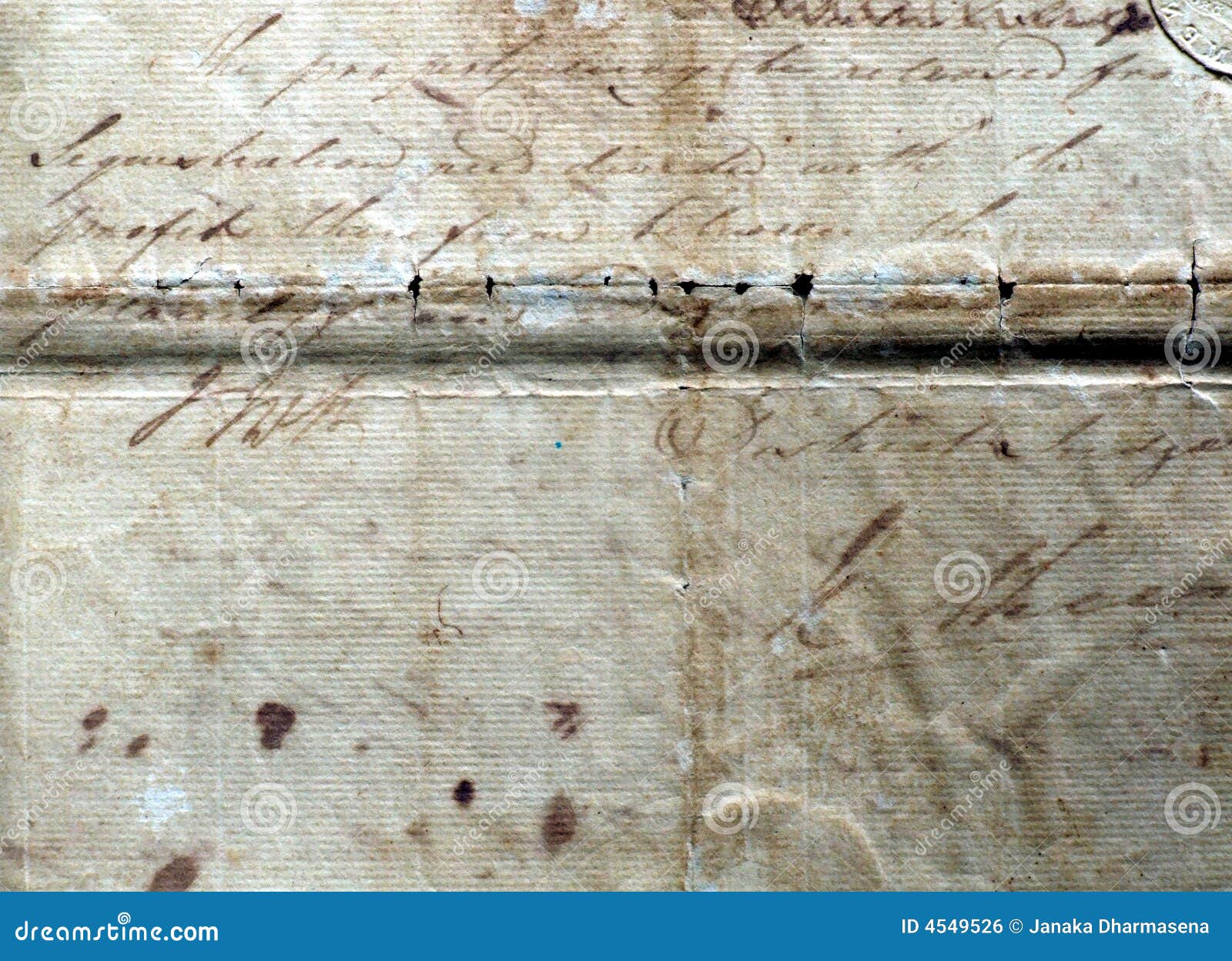 Oud document stock foto. Image of decoratie, gevormd, ambacht - 4549526