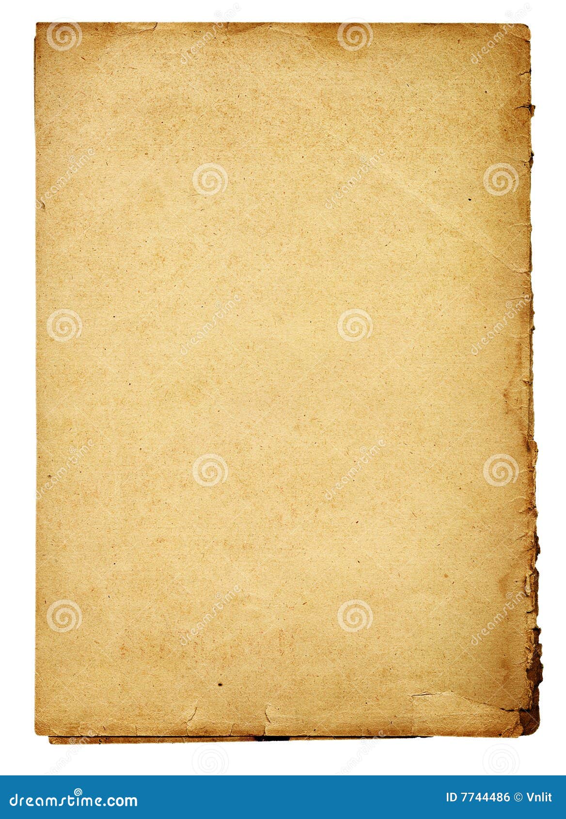 Oud document stock foto. Image of gebrand, antiquiteit - 7744486