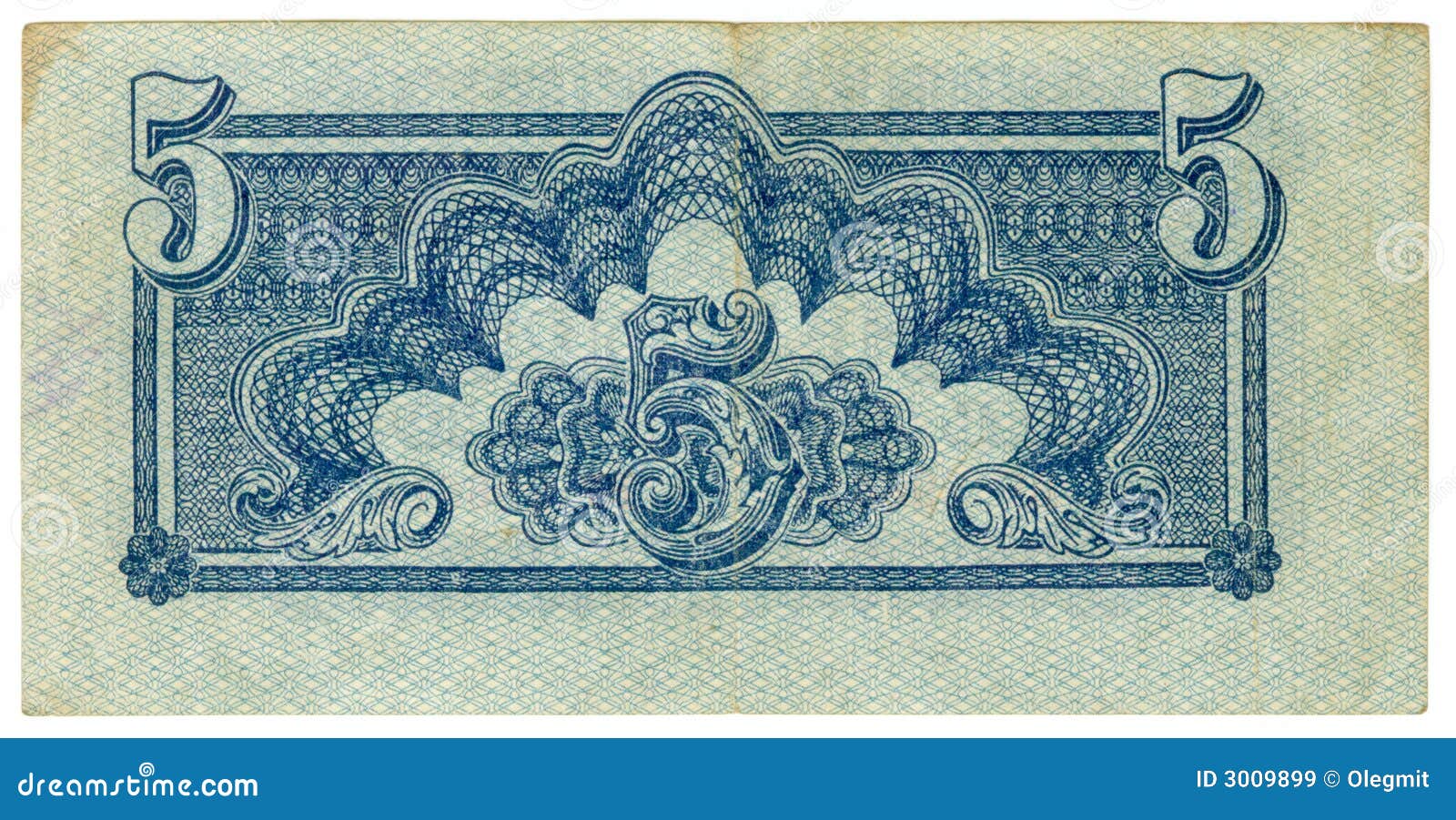 Oud Document Bankbiljetgeld Stock Afbeelding - Image of vijf, waardevol ...