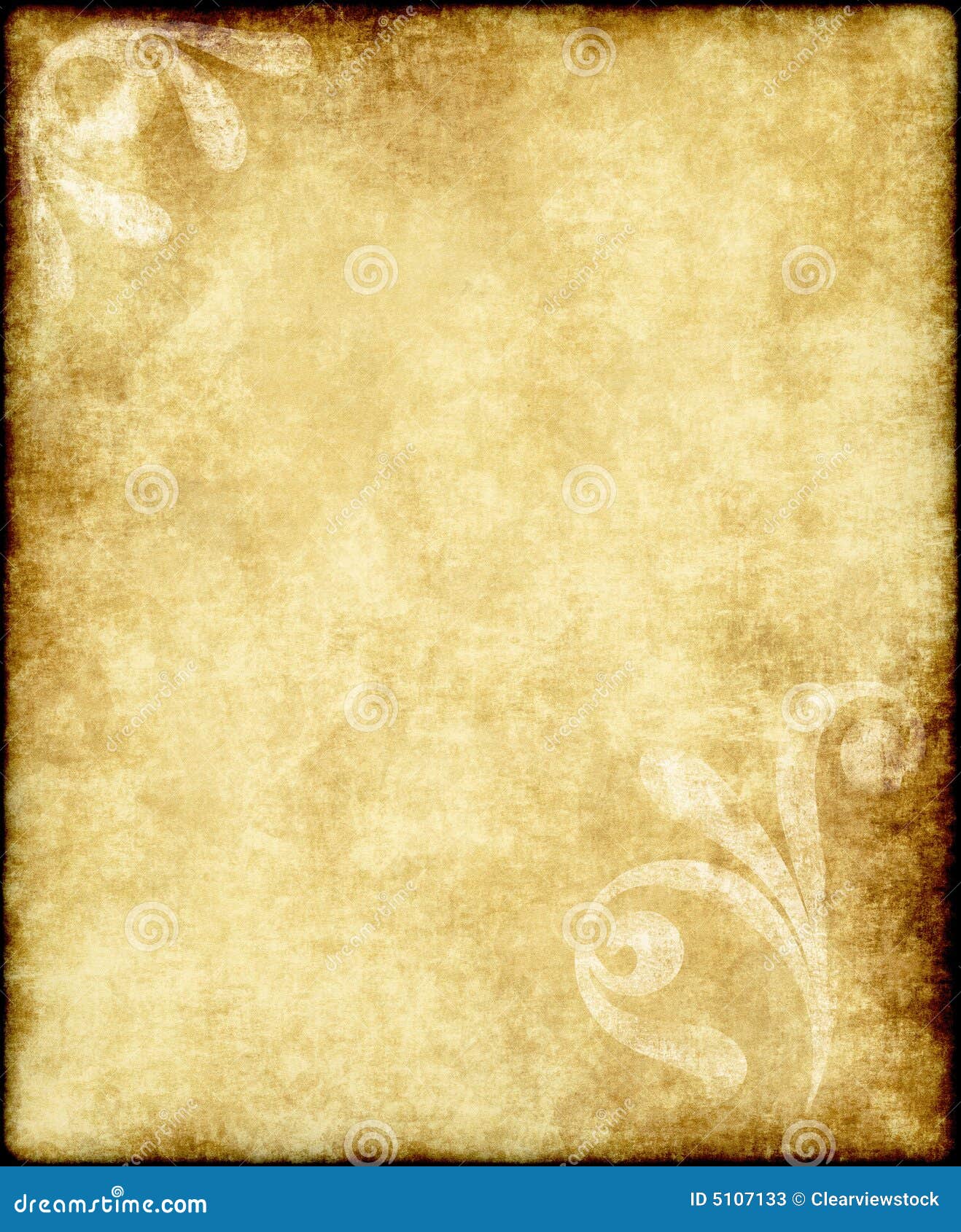 Oud document of perkament stock afbeelding. Image of samenvatting - 5107133