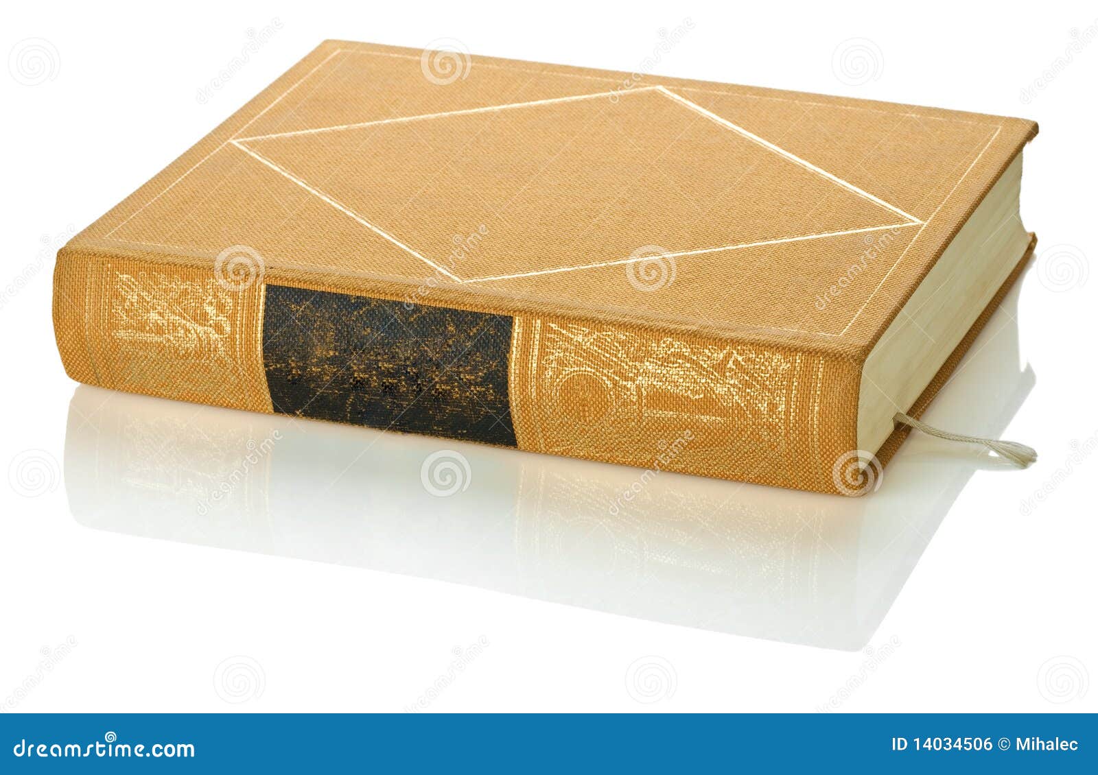 Oud geel boek stock foto. Image of schrijven, onderwijs - 14034506