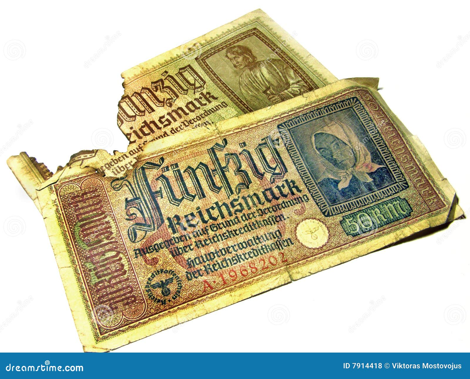 Oud Geld stock foto. Image of bankbiljet, zaken, duits - 7914418