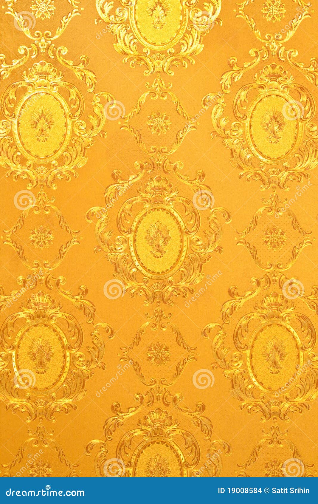 Oud gouden behang stock foto. Image of inheems, vezel - 19008584