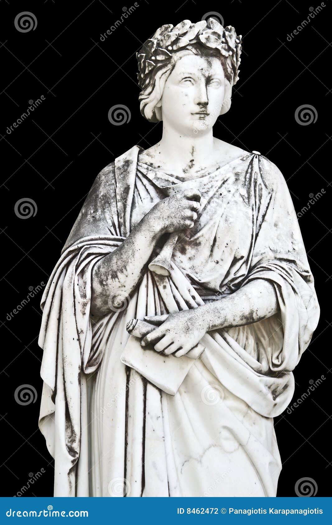 Oud Grieks standbeeld stock foto. Image of sier, minimalistisch - 8462472