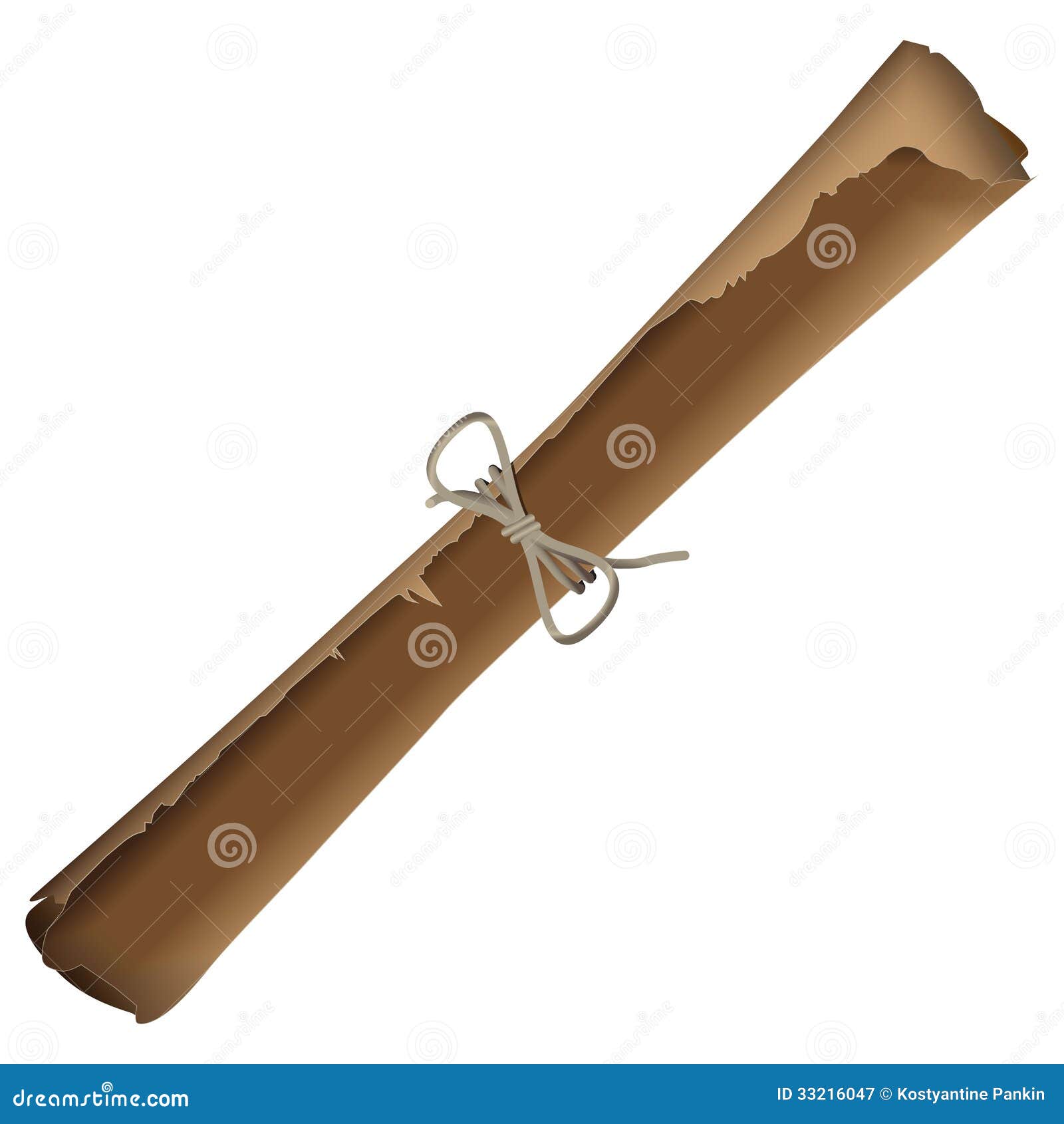 Oud perkament vector illustratie. Illustration of perkament - 33216047