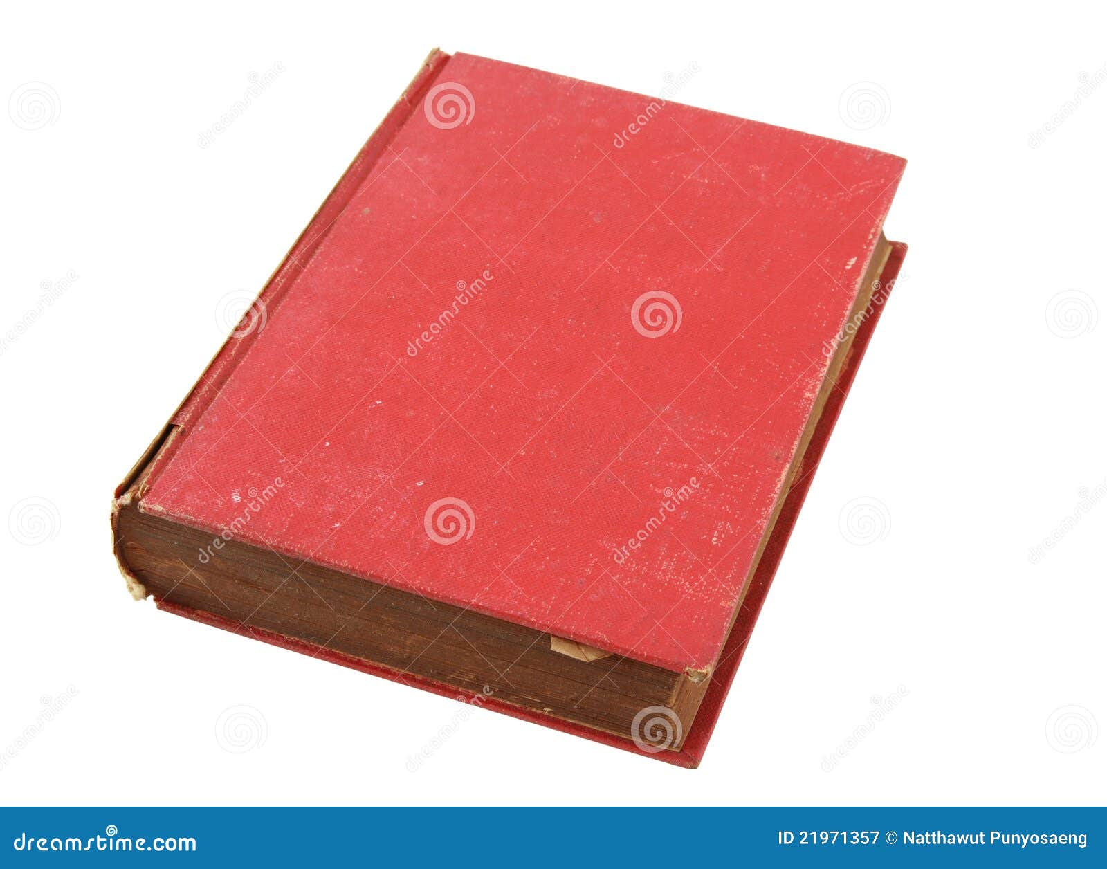Oud rood geïsoleerd boek stock afbeelding. Image of leer - 21971357