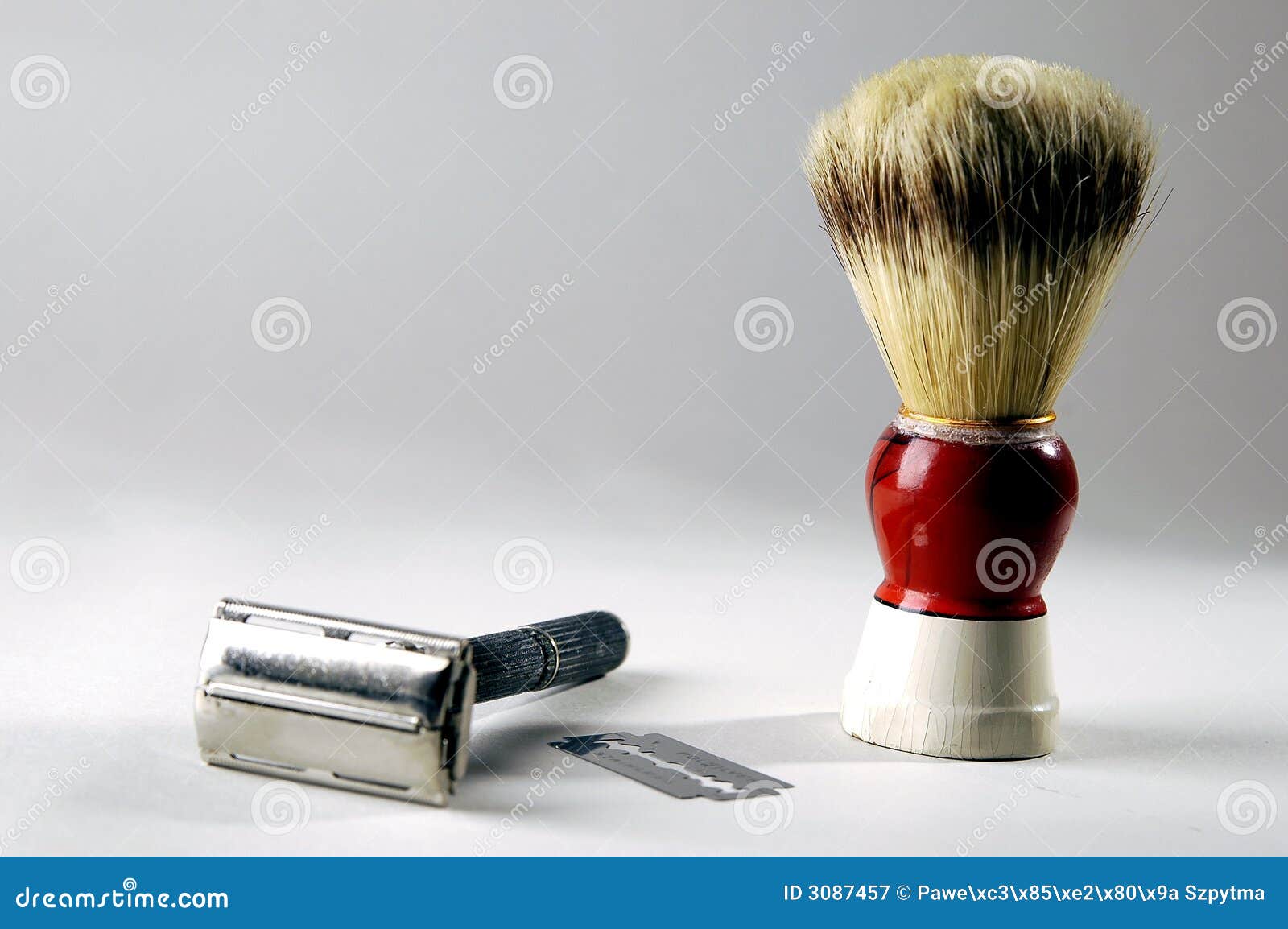 Oud scheermes stock afbeelding. Image of wijfje, bruidegom - 3087457