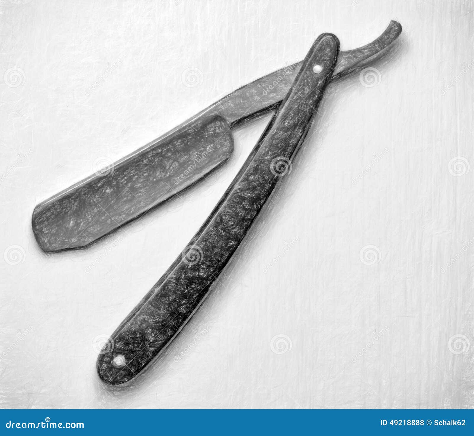 Oud scheermes stock foto. Image of gebaseerd, beeld, blad - 49218888