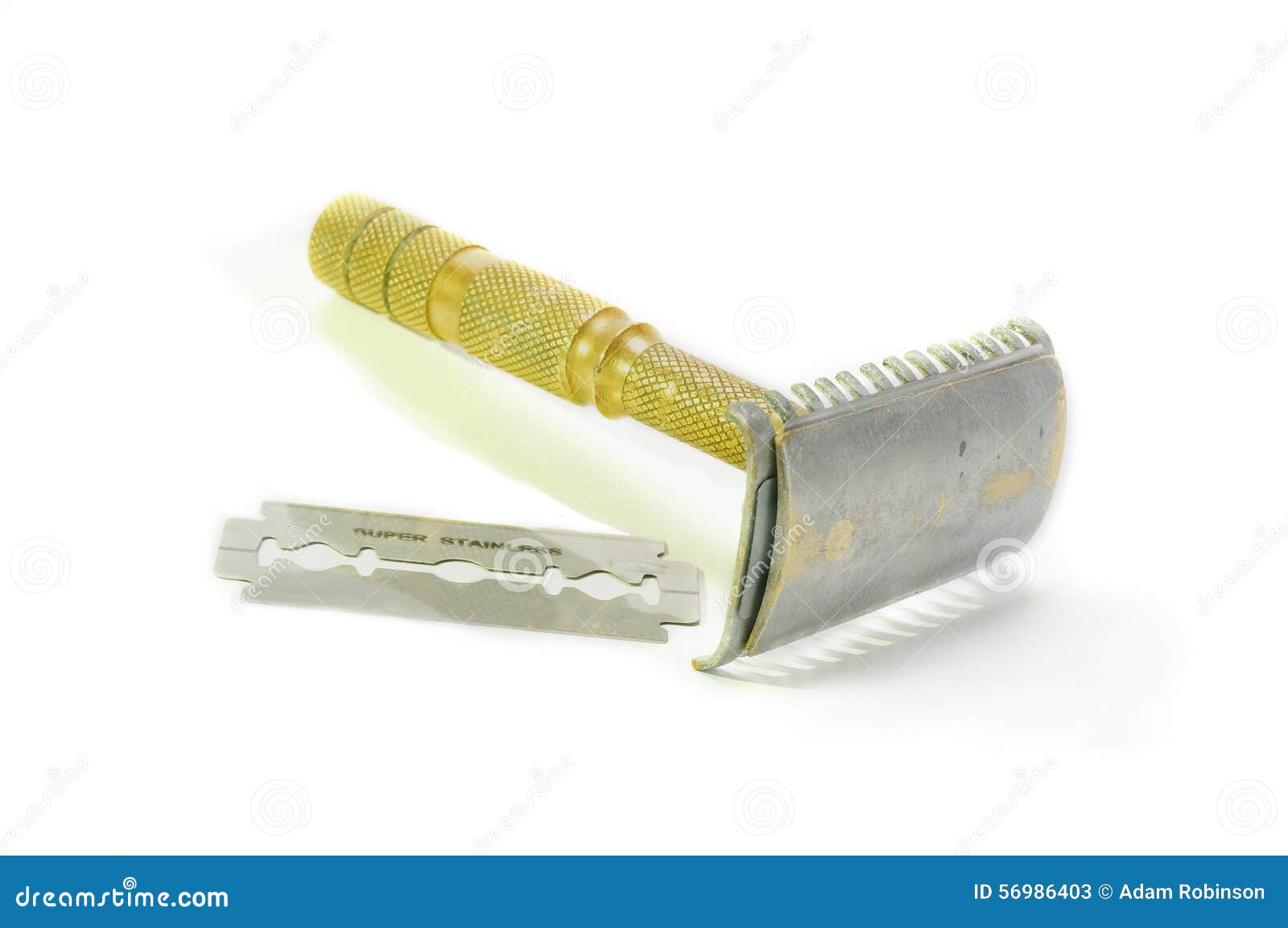 Oud scheermes stock afbeelding. Image of achtergrond - 56986403