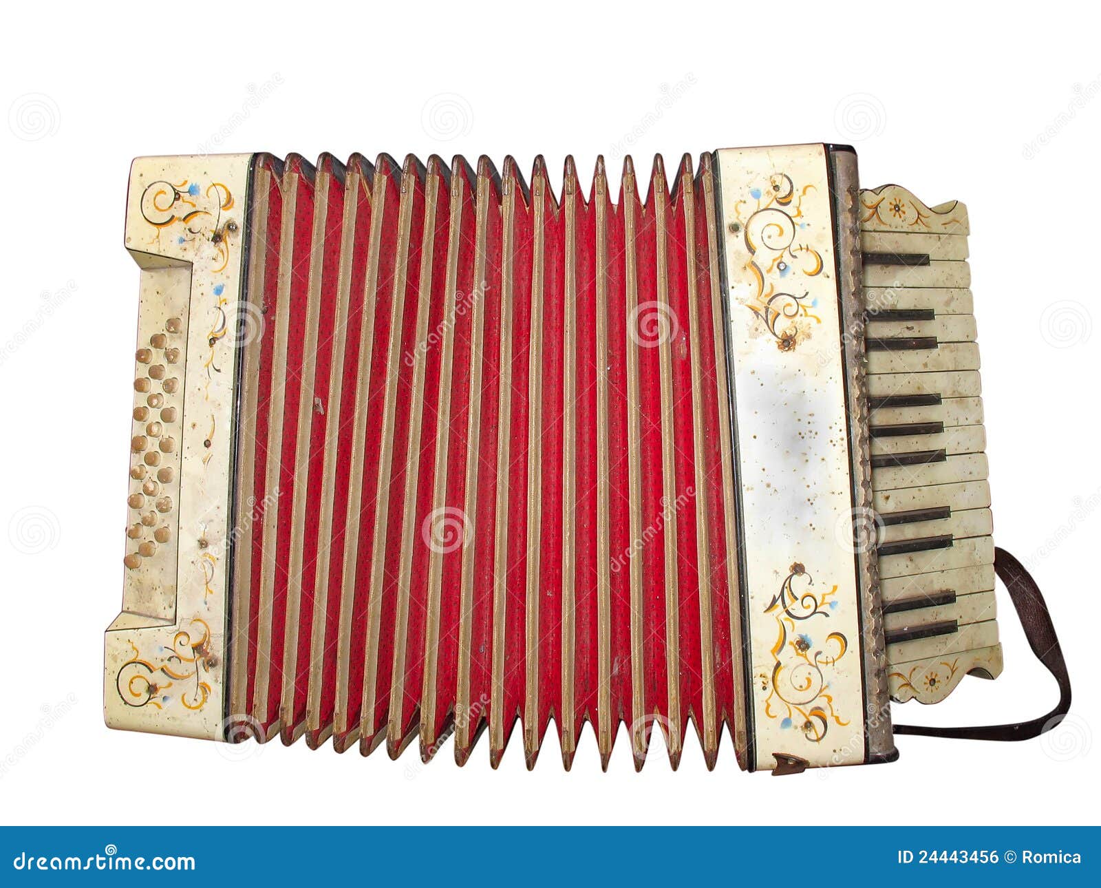 Oud Vuil Harmonika Muzikaal Instrument Stock Foto - Image of partij ...