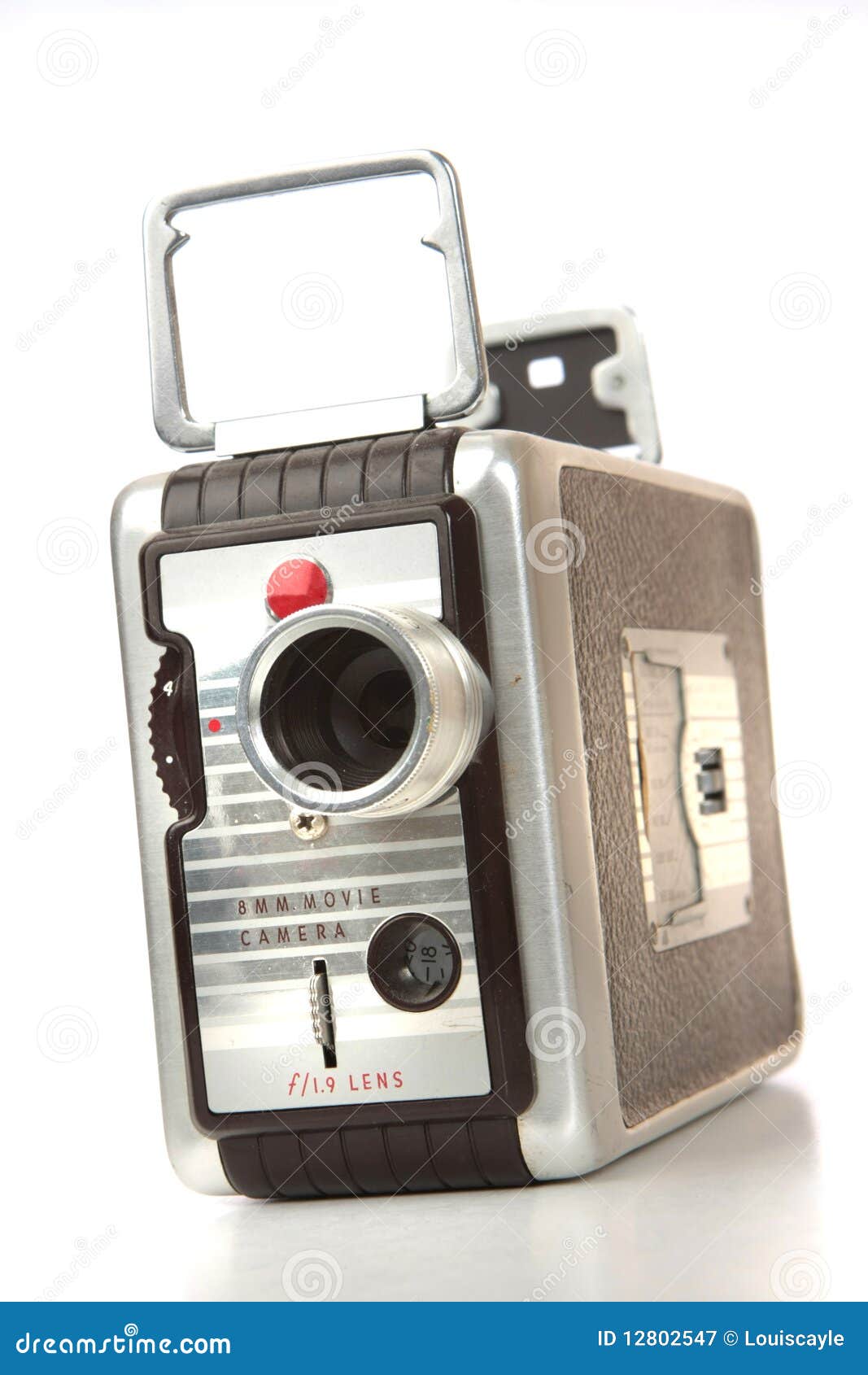 Oude 8mm filmcamera stock afbeelding. Image of huis, wijnoogst - 12802547