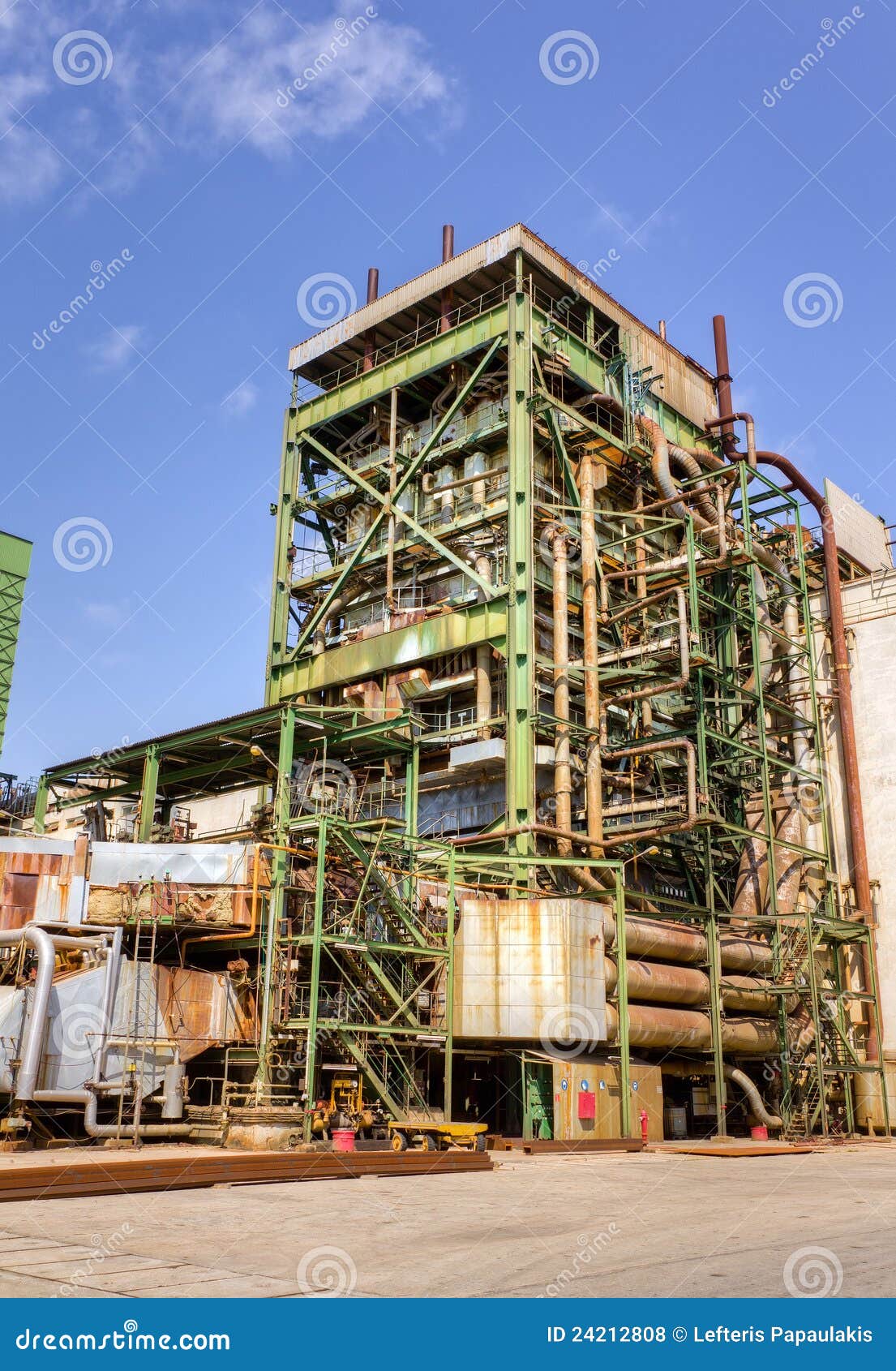 Oude Aardolie (mazut) Elektrische Centrale Stock Foto - Image of ...