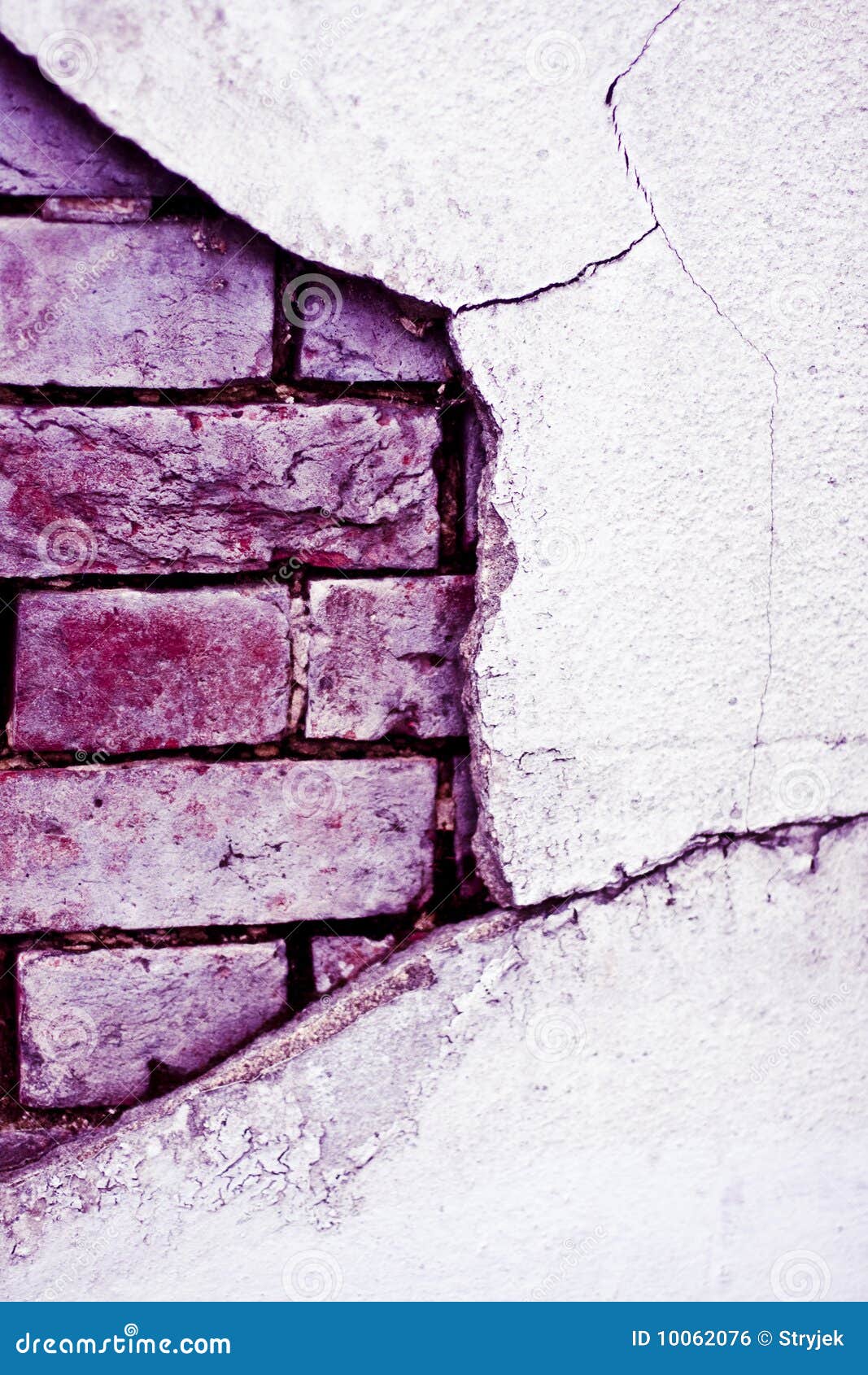 Oude Baksteen Gebroken Muur Stock Foto - Image of grijs, metselwerk ...