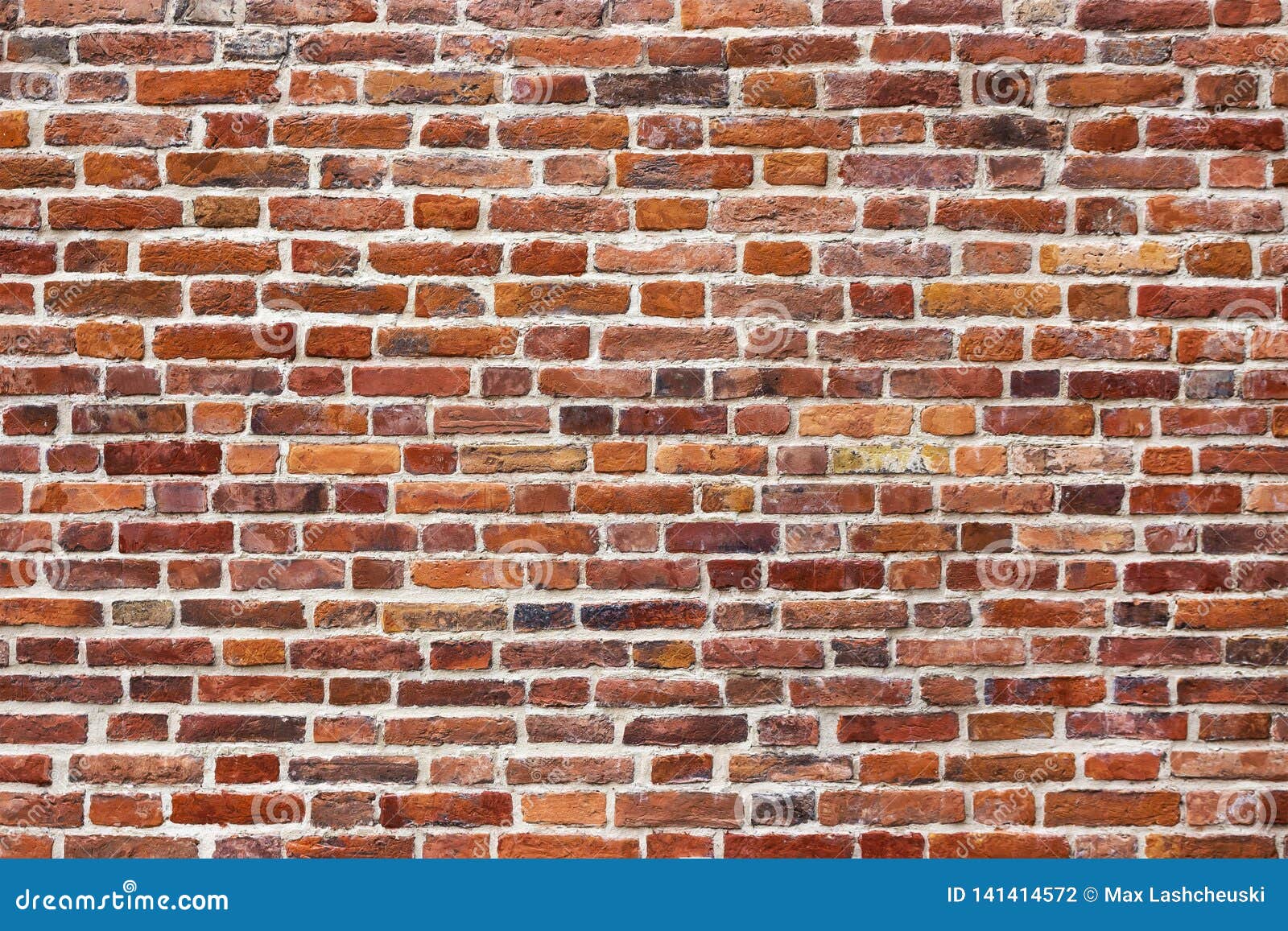 Oude bakstenen muurtextuur stock foto. Image of baksteen - 141414572