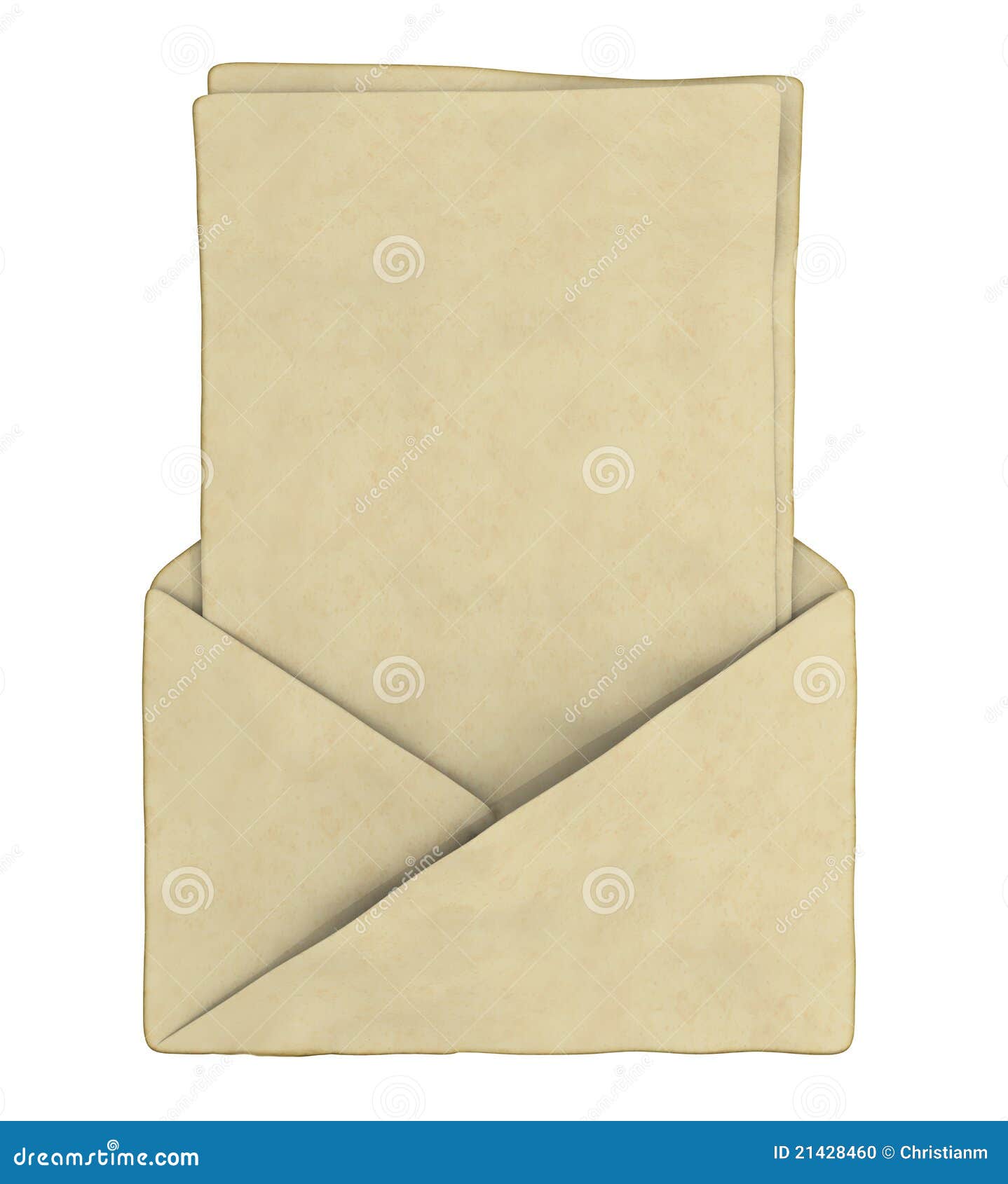 Oude brief stock illustratie. Illustration of wijnoogst - 21428460