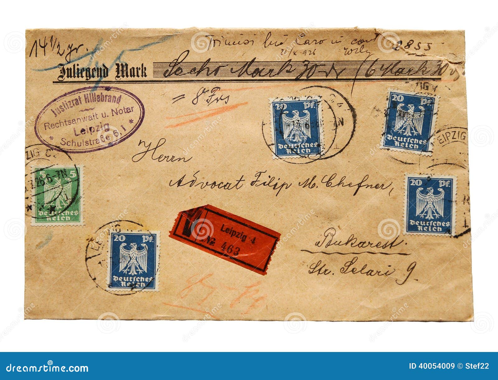 Oude brief redactionele stock afbeelding. Image of filatelisch - 40054009