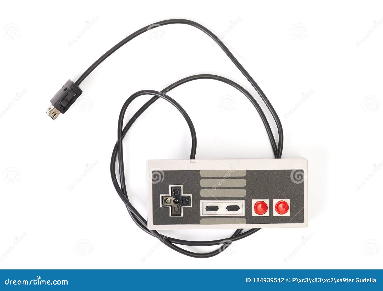Oude Console Gaming Controller Stock Foto - Image of nostalgisch ...