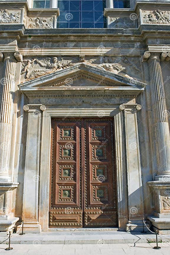 Oude Deur in Het Alhambra Paleis in Spanje Stock Foto - Image of ...