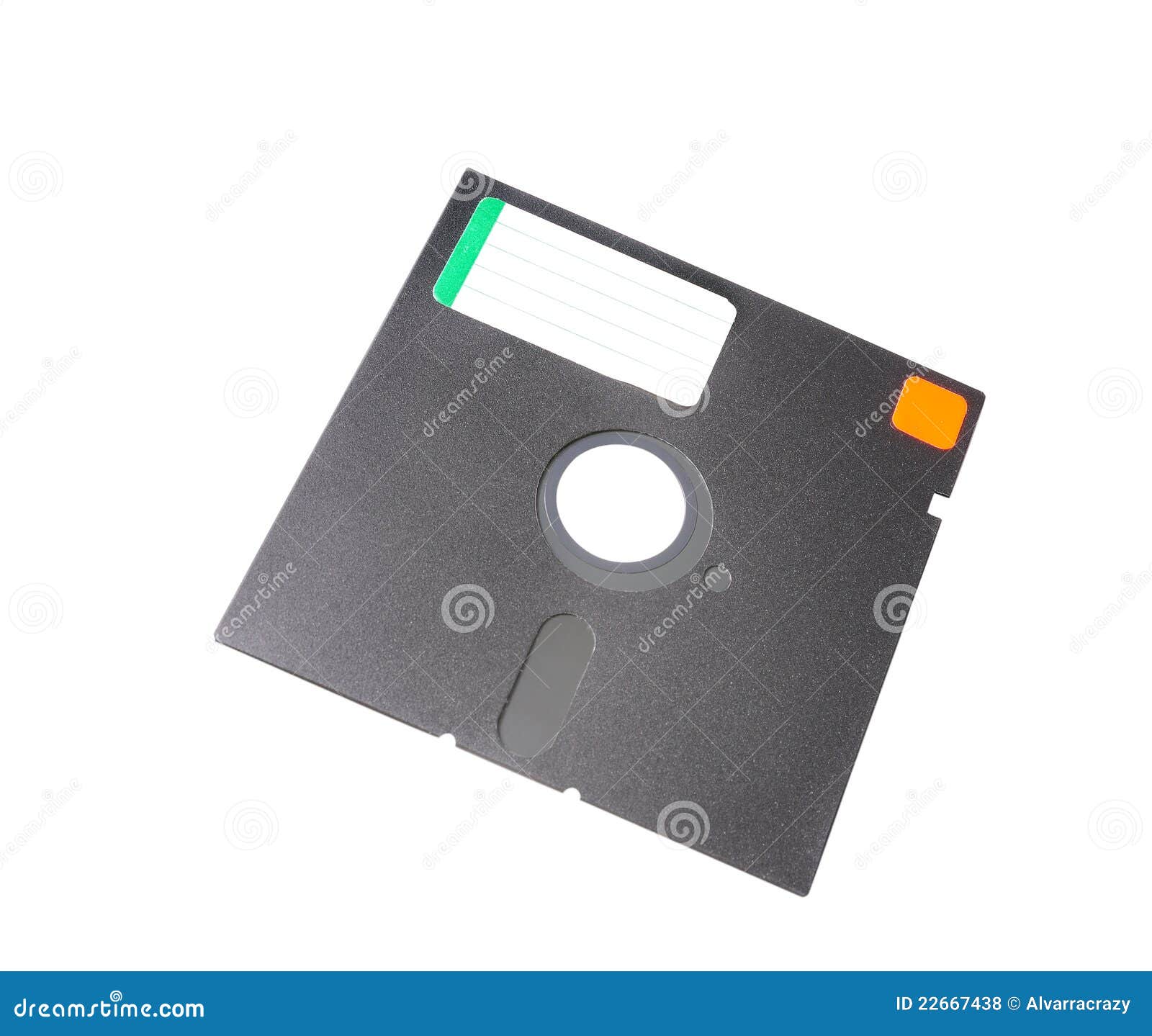 Oude Diskette 5.25 Met Leeg Etiket Stock Foto - Image of dossier, media ...