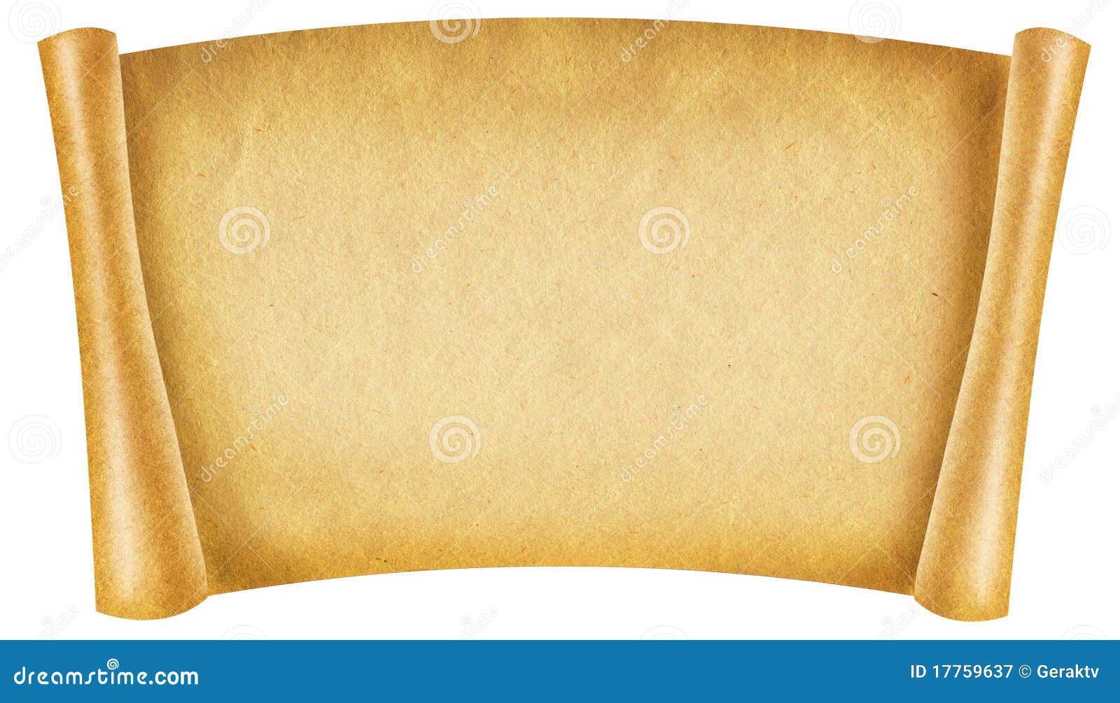 Oude document rol stock afbeelding. Image of niemand - 17759637