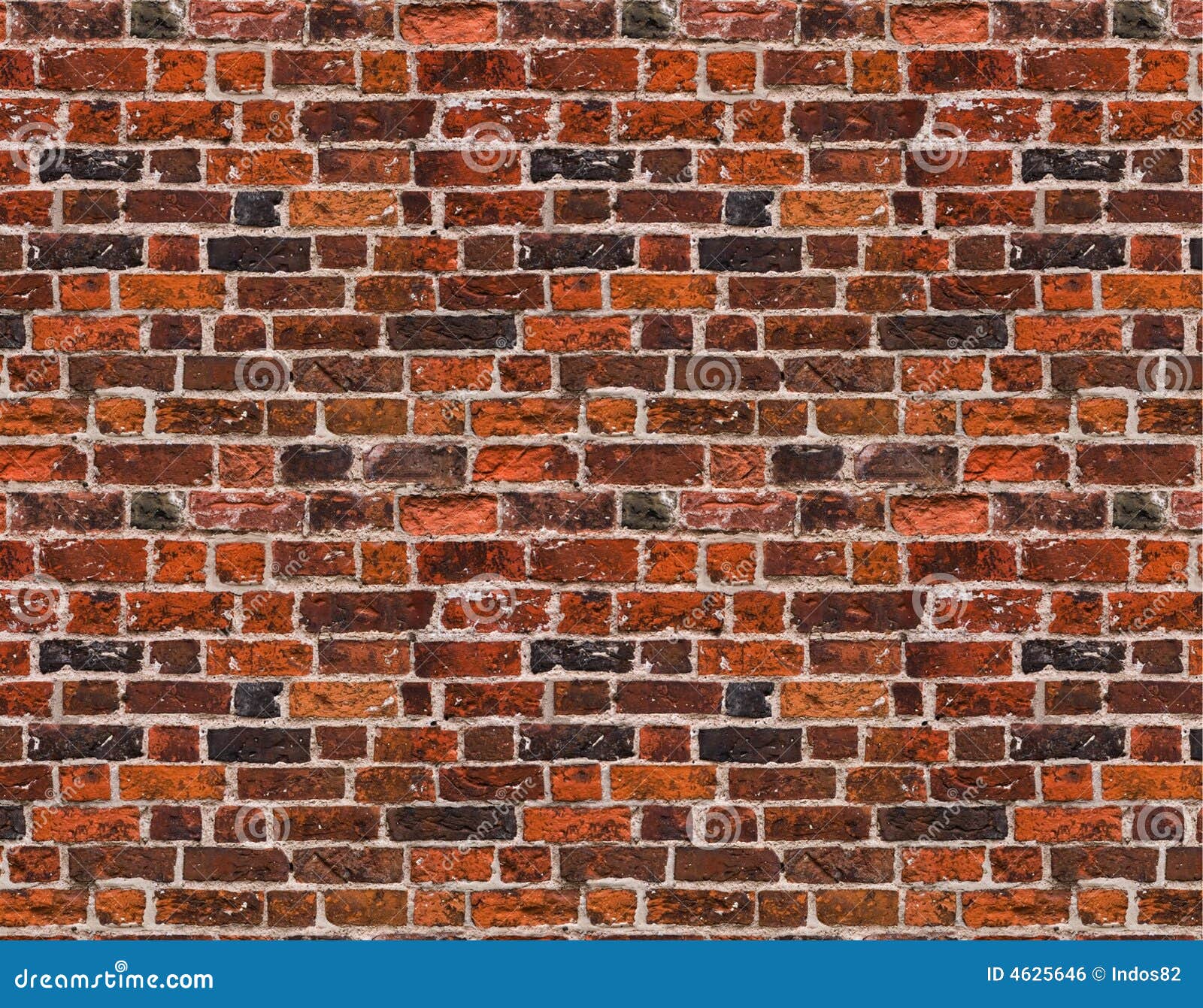 Oude Engelse baksteen stock foto. Image of lijnen, patroon - 4625646