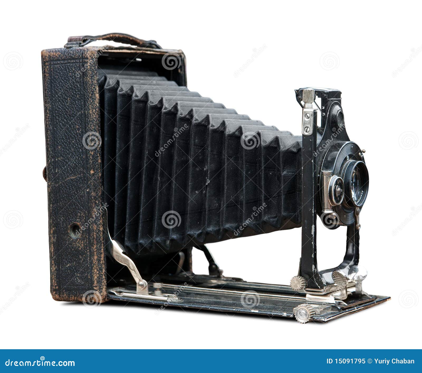 Oude filmcamera stock afbeelding. Image of doel, metaal - 15091795