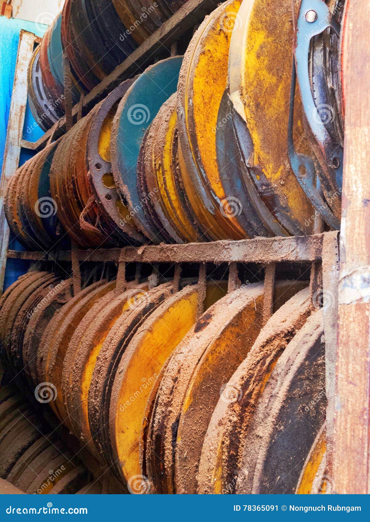 Oude films stock afbeelding. Image of stof, antiquiteit - 78365091