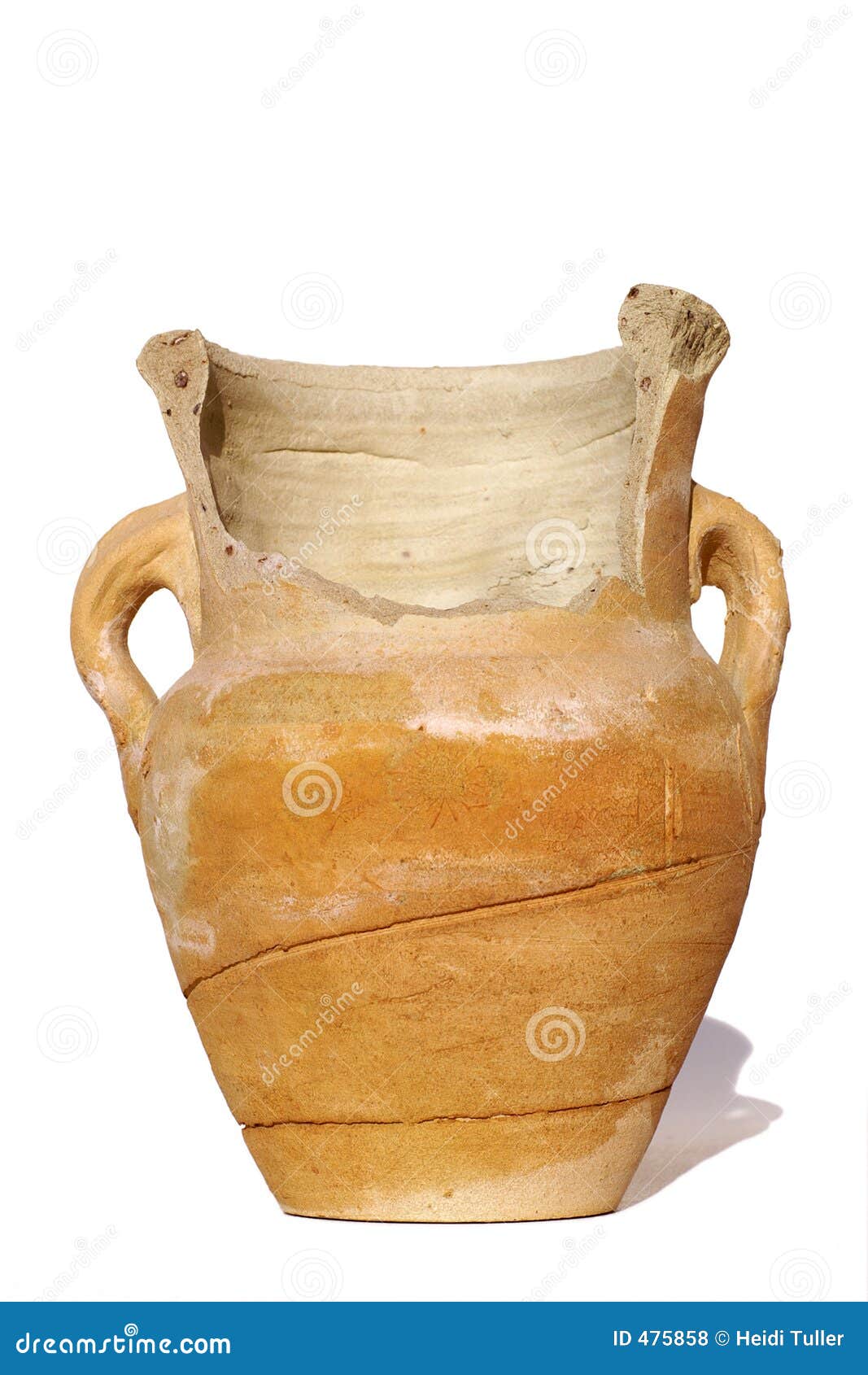 Oude gebroken vaas II stock foto. Image of waterkruik, aardewerk - 475858
