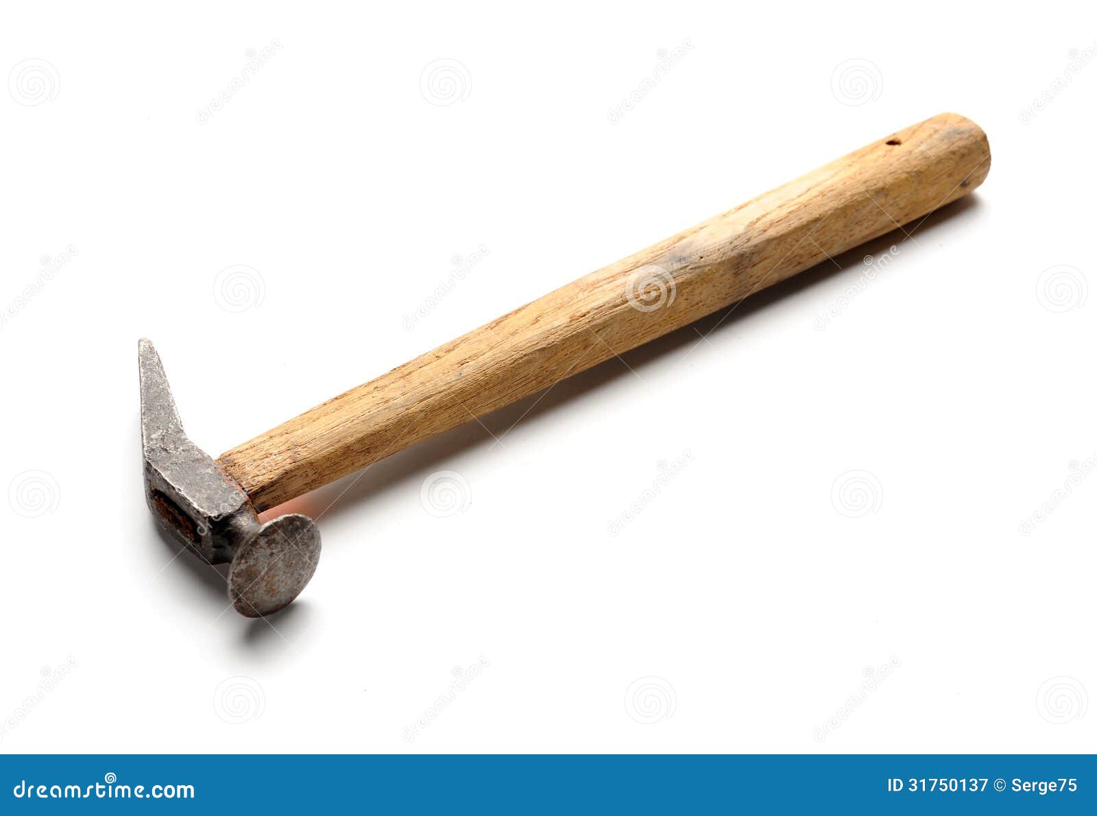 Oude hamer stock afbeelding. Image of timmerwerk, hardware - 31750137